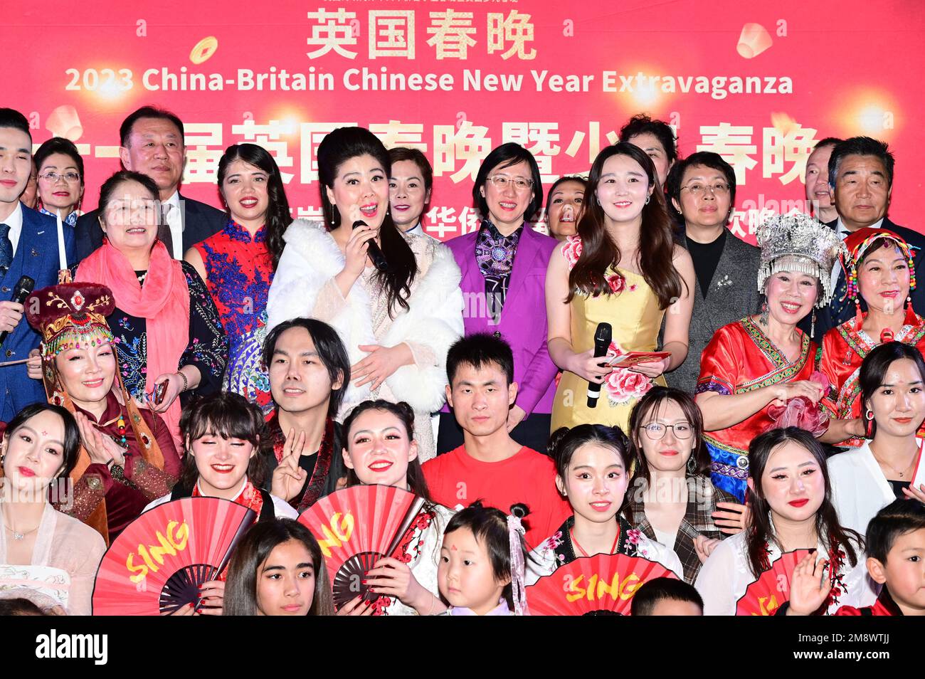 London, England, UK. January 15 2023. The largest Chinese New Year is ...