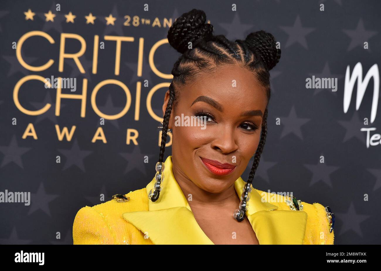 Amber Ruffin arrives at the 28th annual Critics Choice Awards at The ...