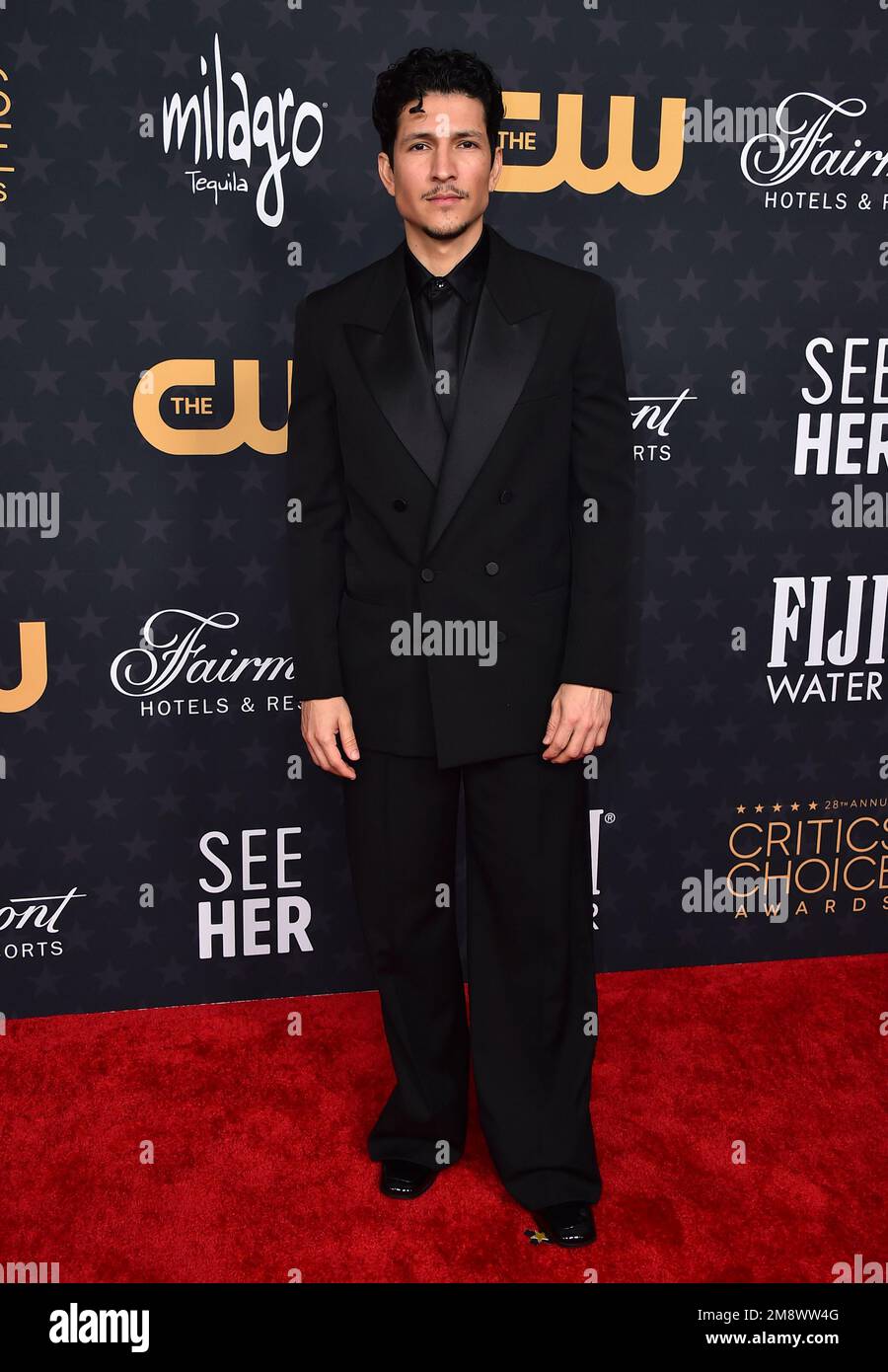 Danny Ramirez arrives at the 28th annual Critics Choice Awards at The ...