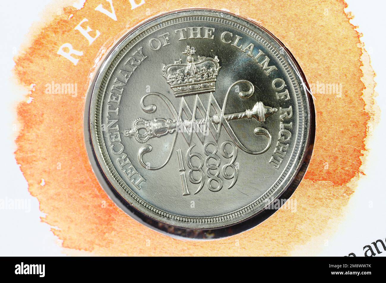 1989 claim of rights coin hi-res stock photography and images - Alamy