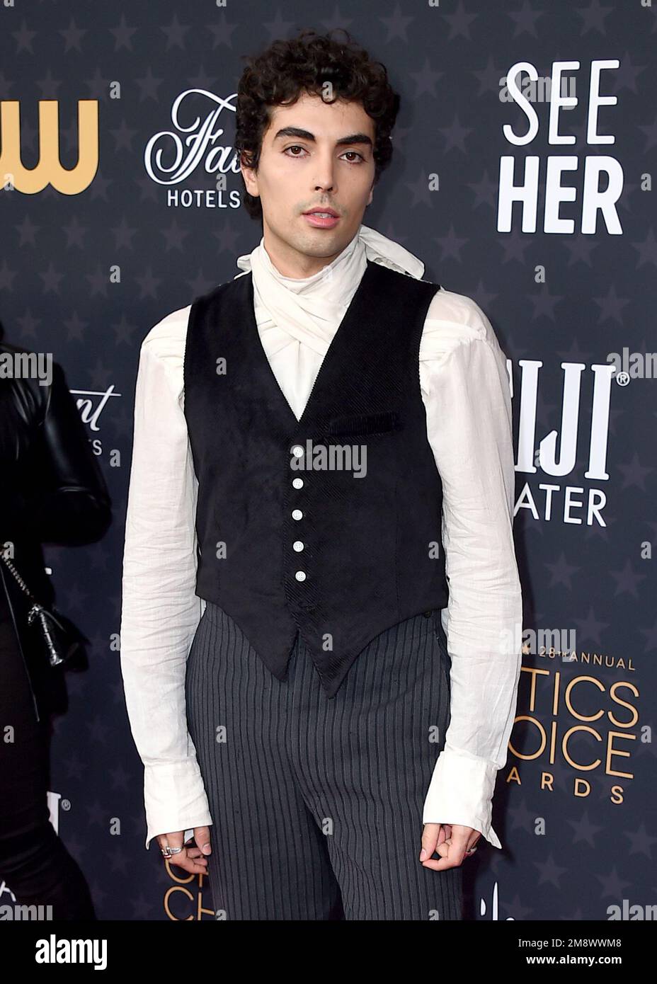 Shervin Alenabi arrives at the 28th annual Critics Choice Awards at The ...