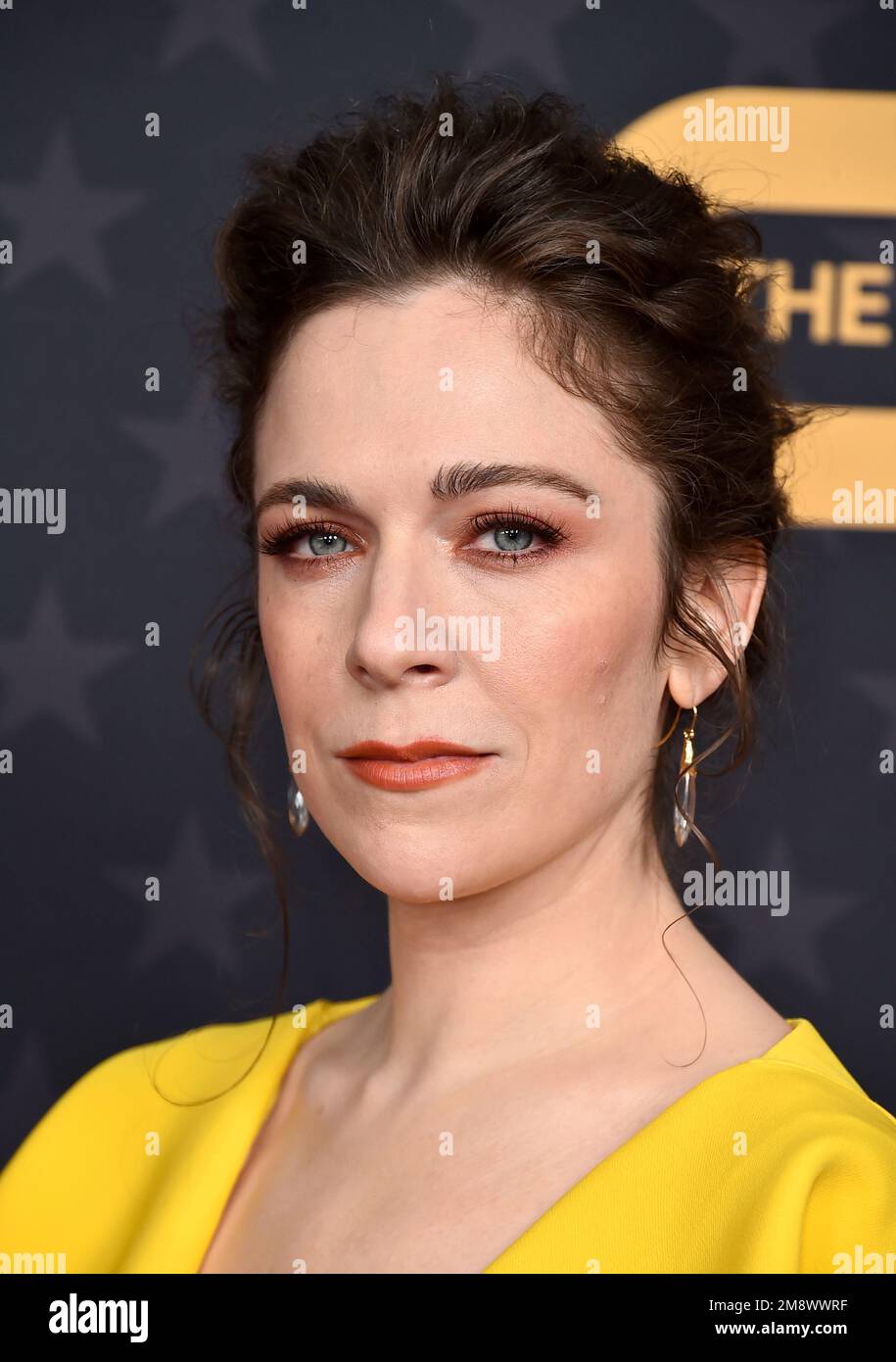 Jen Tullock arrives at the 28th annual Critics Choice Awards at The ...