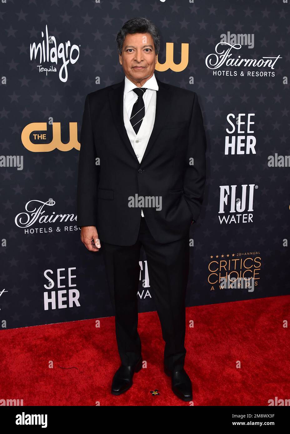 Gil Birmingham arrives at the 28th annual Critics Choice Awards at The ...