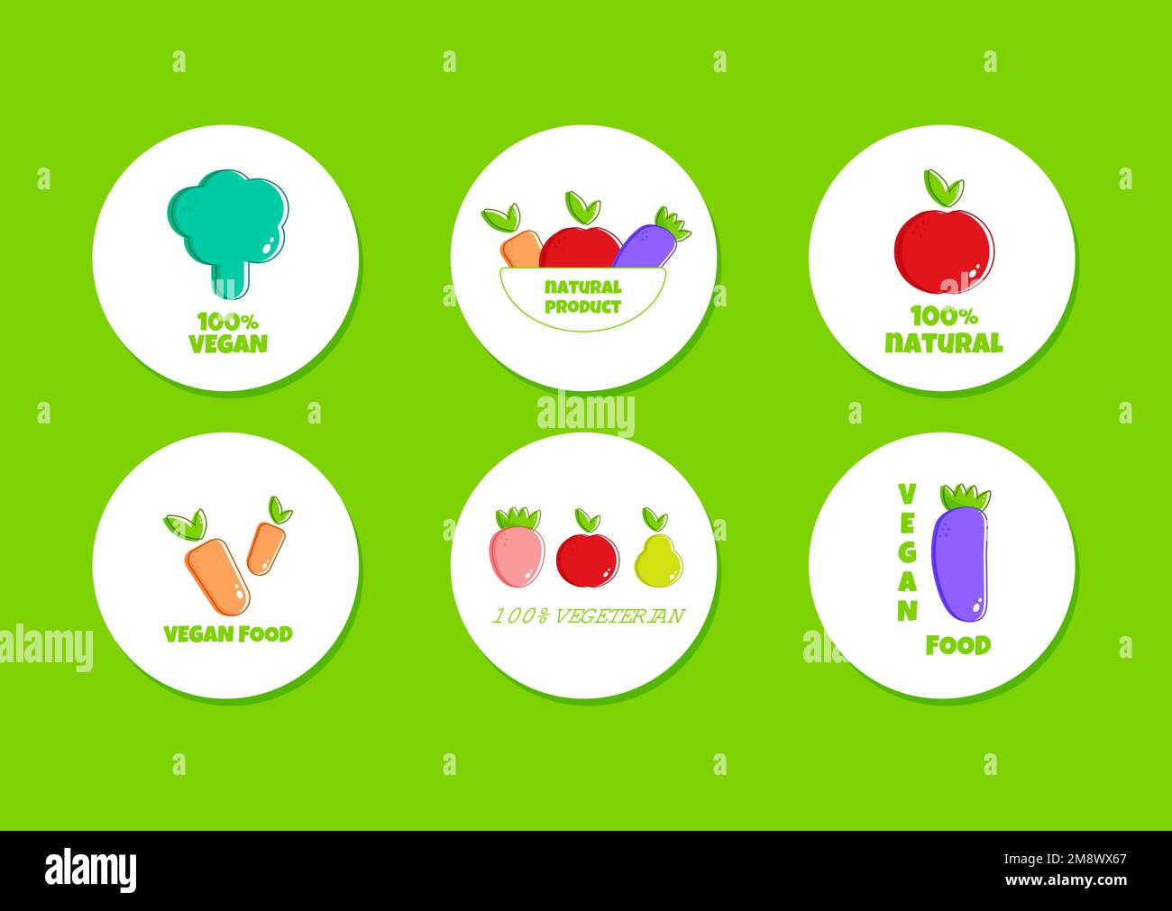 Vegan-friendly, great design for any purposes. Healthy vegan food ...