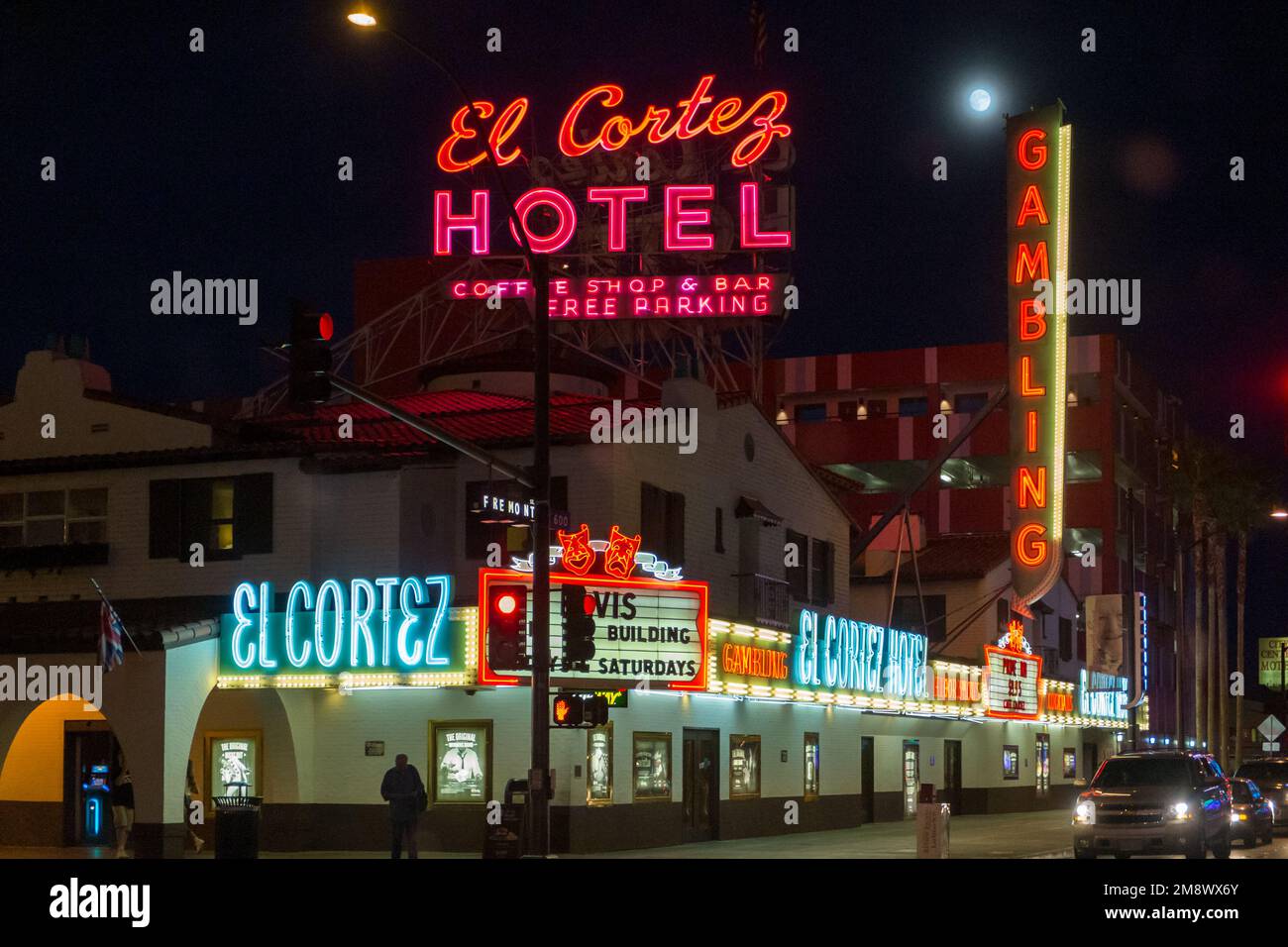 El Cortez Hotel and Casino on Fremont Street opened in 1941. It is one ...