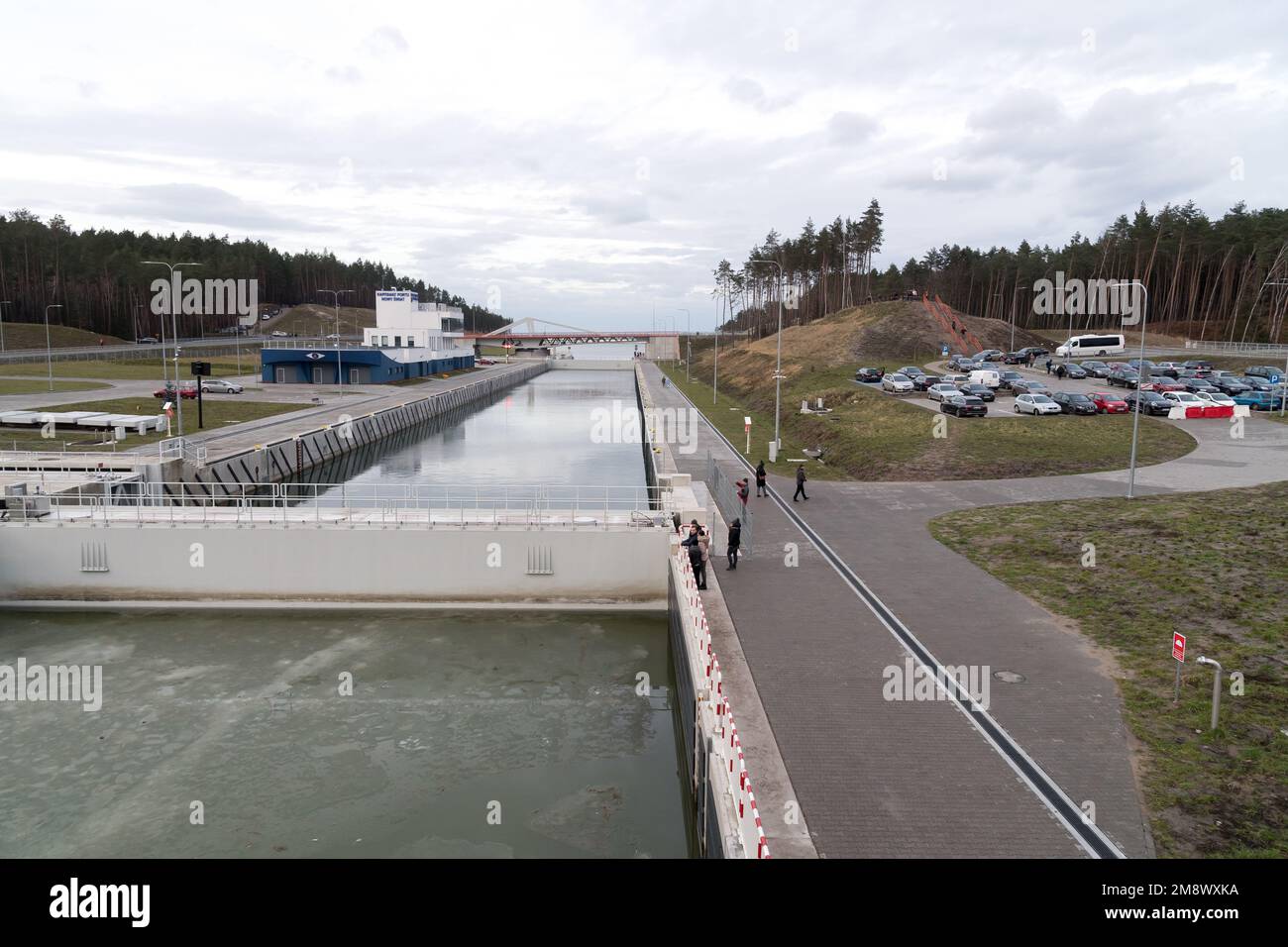 Vistula spit canal opens on anniversary of soviet invasion hi-res stock ...