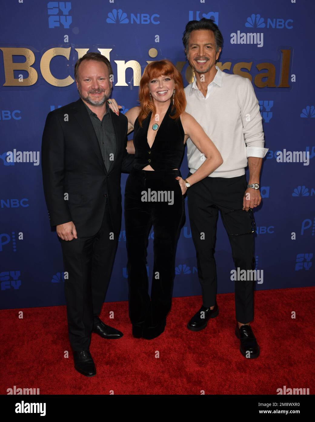 January 15, 2023, Pasadena, California, USA: Left to right: RIAN ...