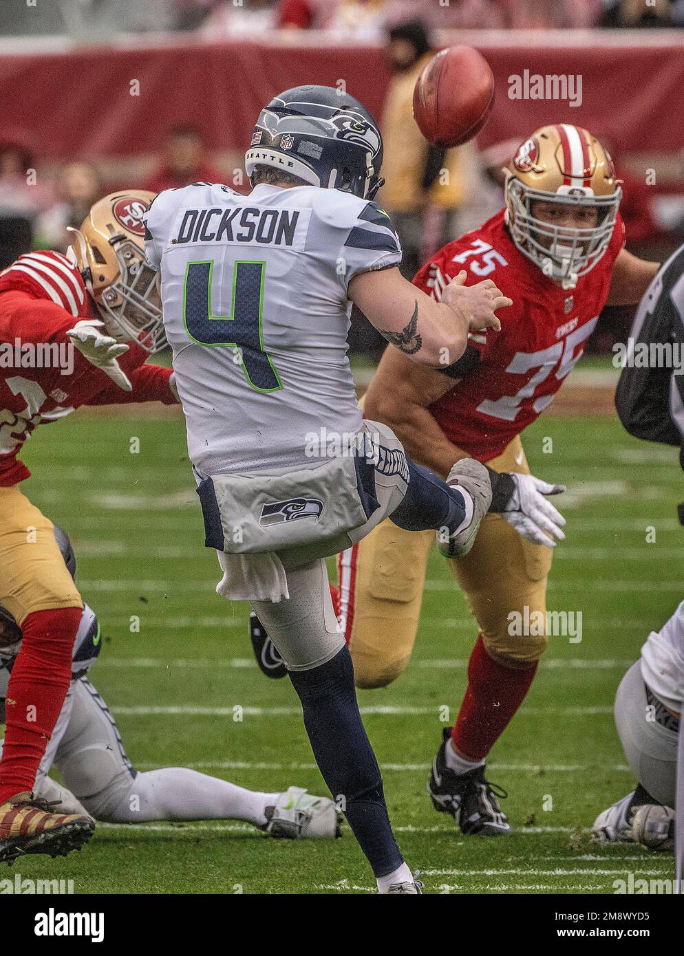 Santa Clara, California, USA. 14th Jan, 2023. San Francisco 49ers ...