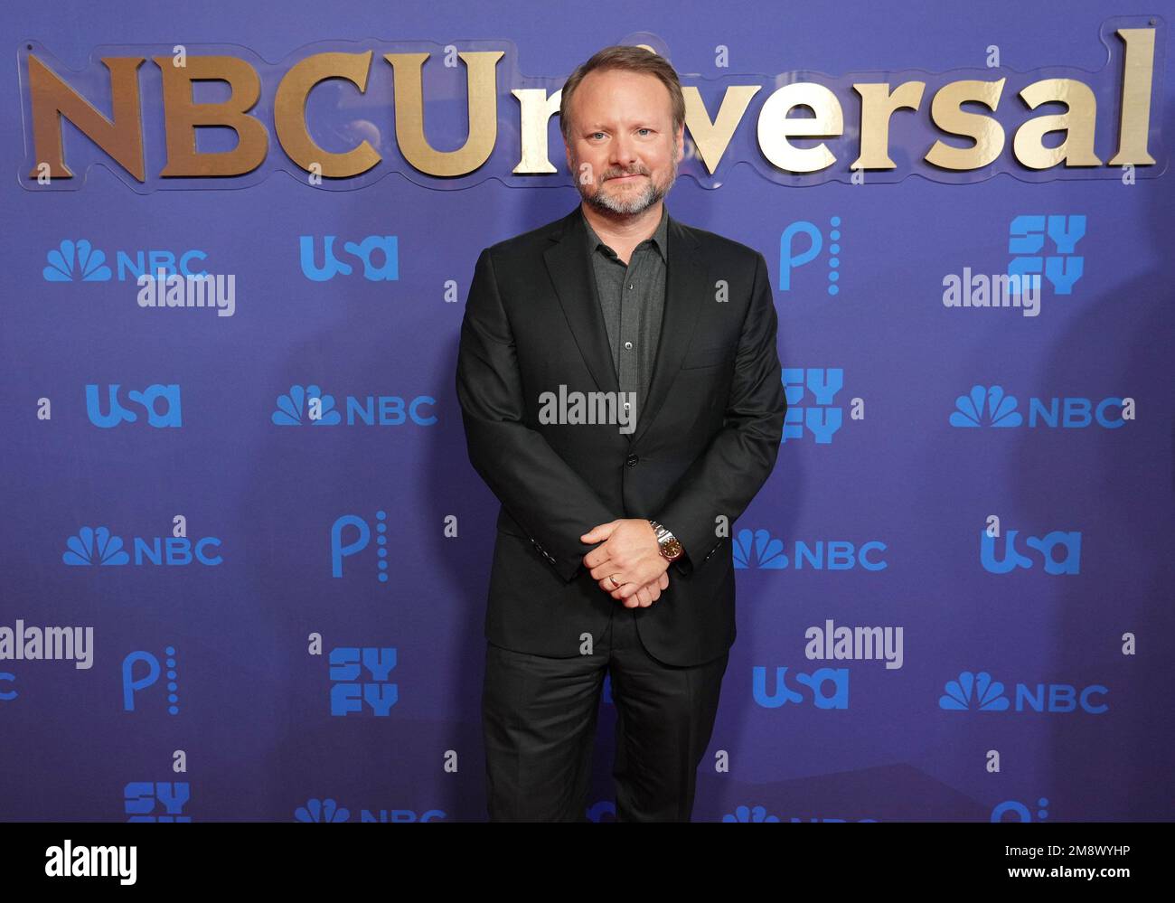 Los Angeles, USA. 15th Jan, 2023. Rian Johnson at the 2023 NBCUNIVERSAL Press Tour held at the ...