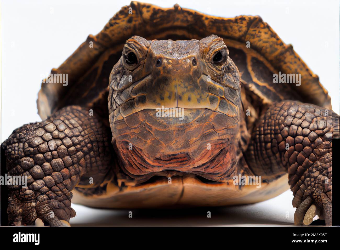 Snapping turtle top view close up hi-res stock photography and images ...