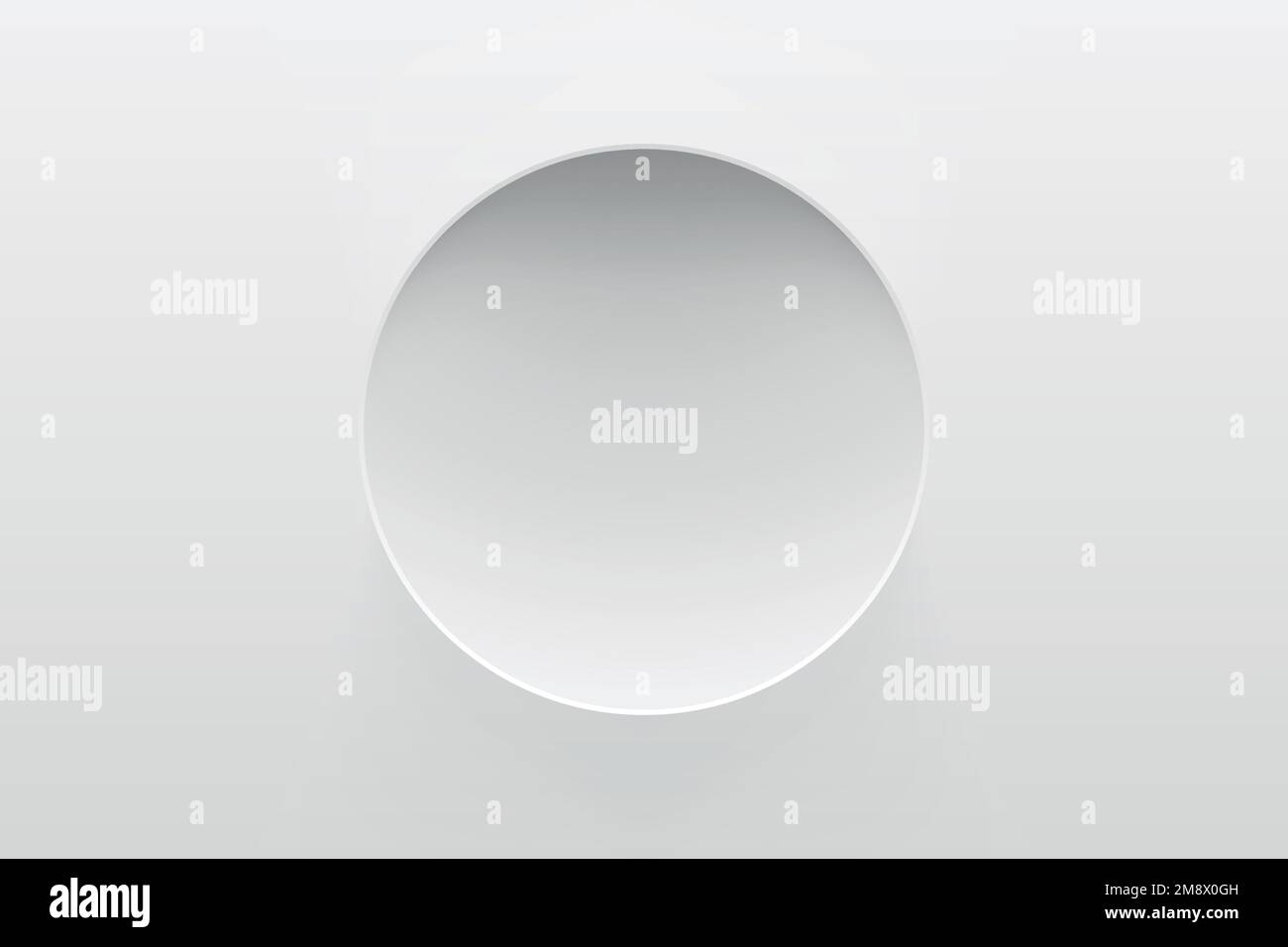 circle shape with light and shadow backdrop Stock Vector Image & Art ...