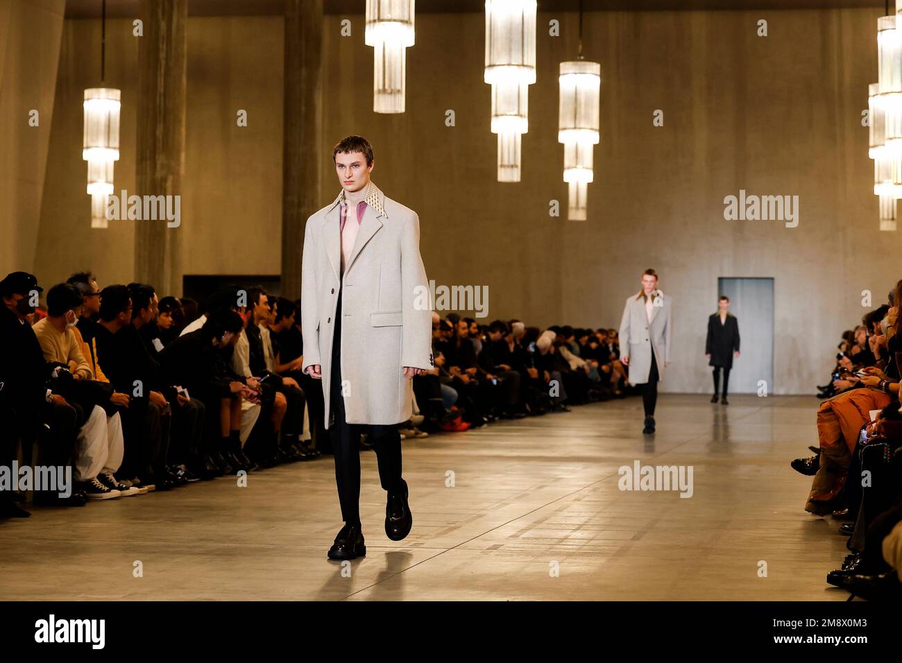 PRADA Men Fall/Winter 2023-24 Runway during Milan Fashion Week Menswear ...