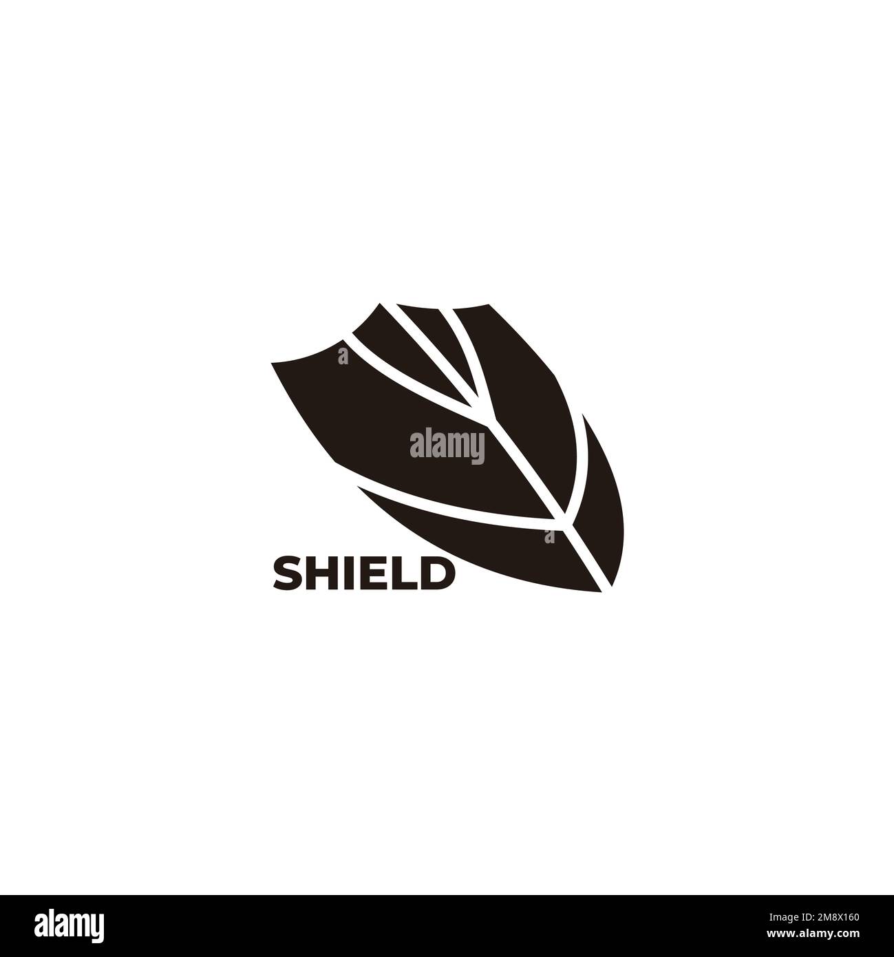 simple geometric shield logo vector Stock Vector Image & Art - Alamy