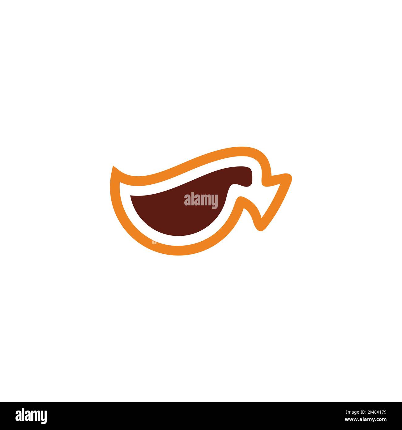 cup coffee simple curves logo vector Stock Vector Image & Art - Alamy