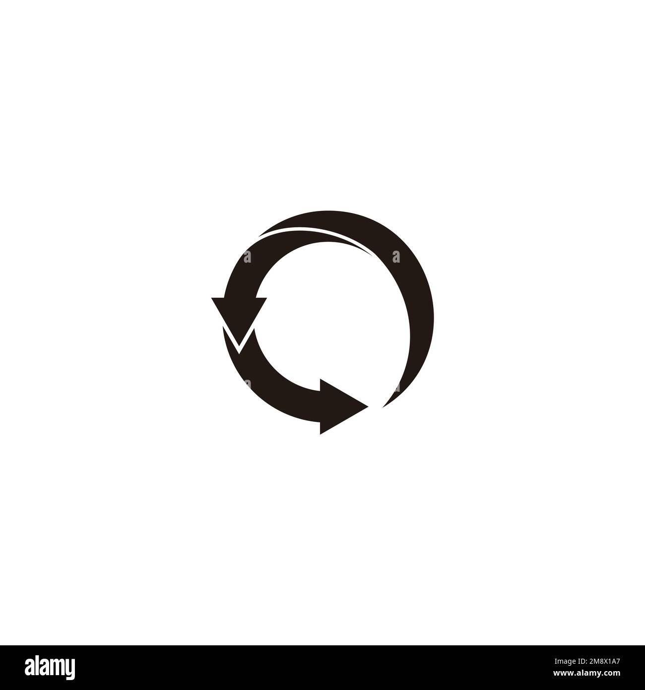 Rotation logo vector Stock Vector Images - Alamy