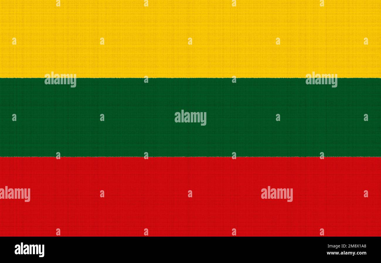 Flag of Lithuania on a textured background. Concept collage Stock Photo ...