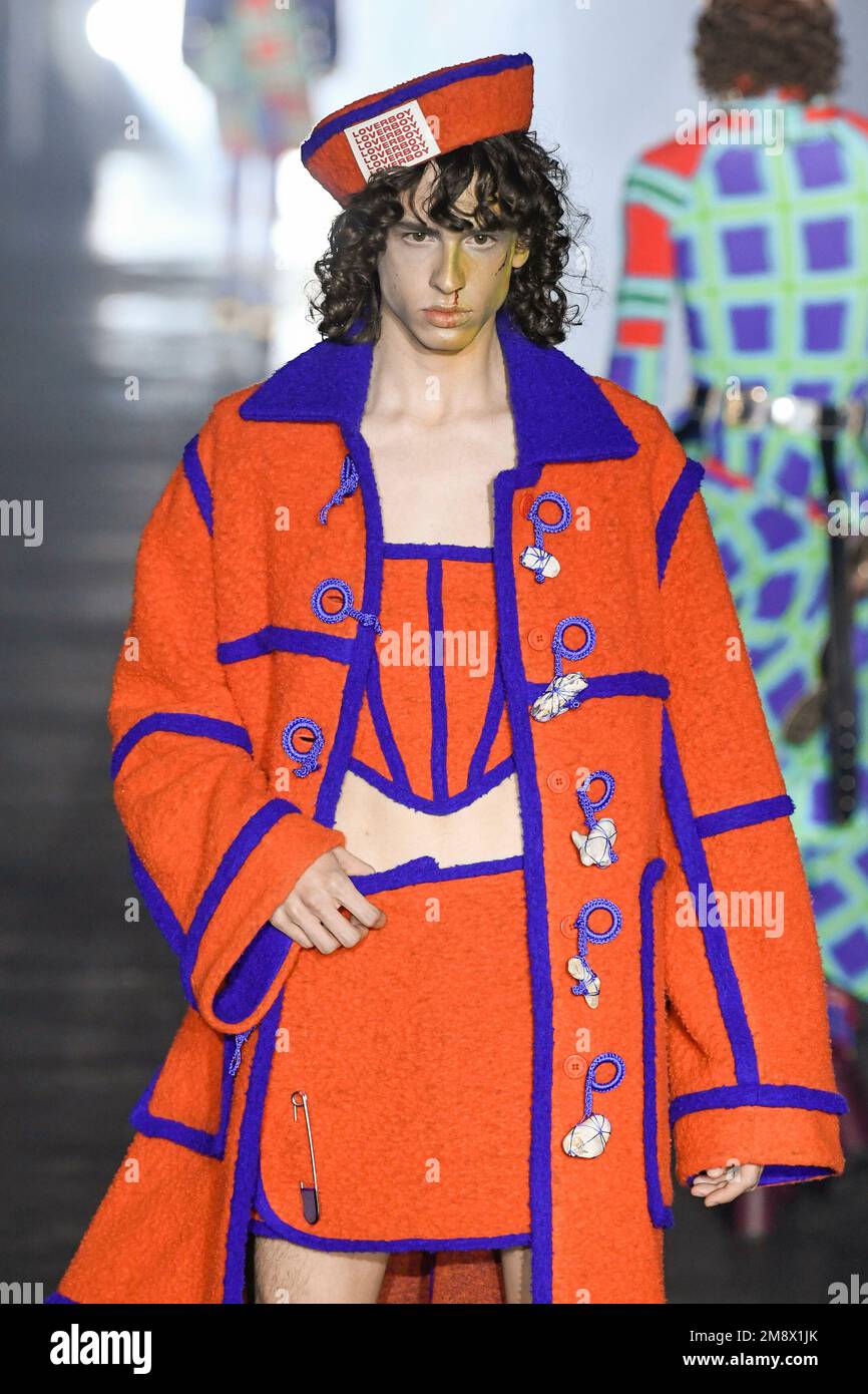 CHARLES JEFFREY LOVERBOY Fall/Winter 2023-24 Runway during Milan ...