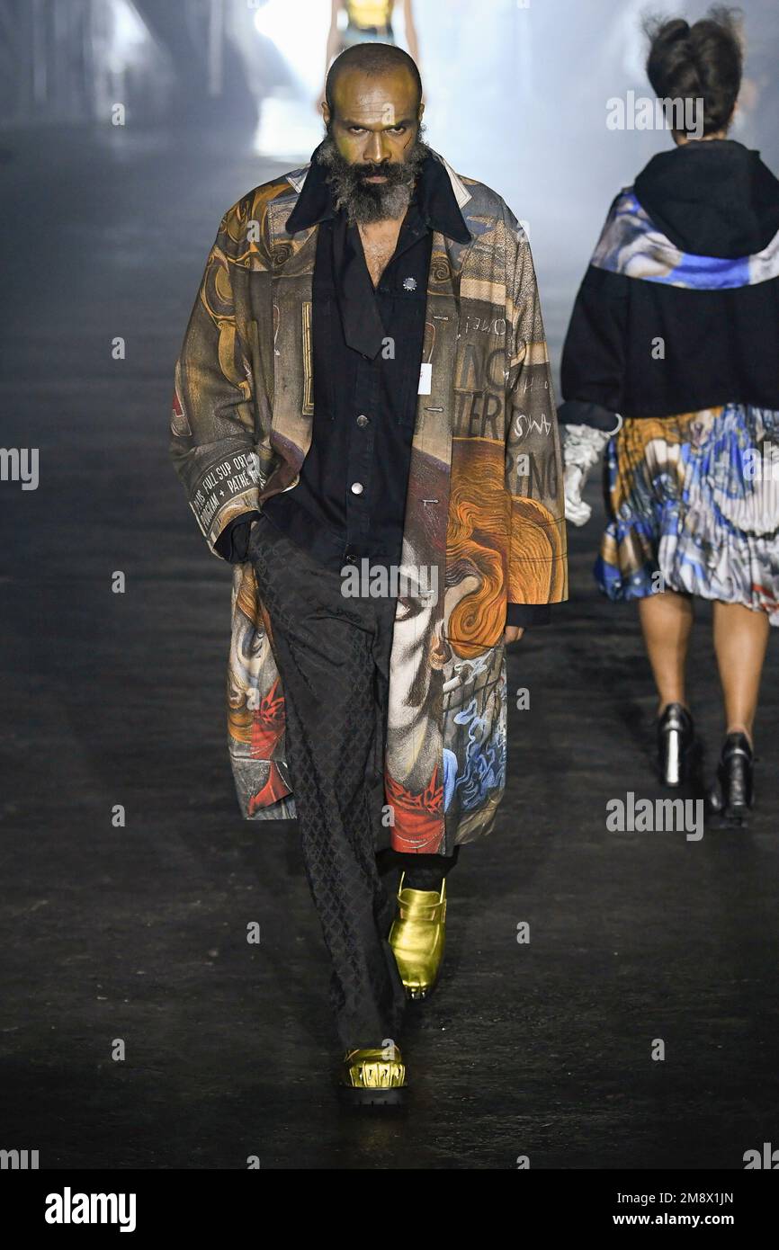 CHARLES JEFFREY LOVERBOY Fall/Winter 2023-24 Runway during Milan ...