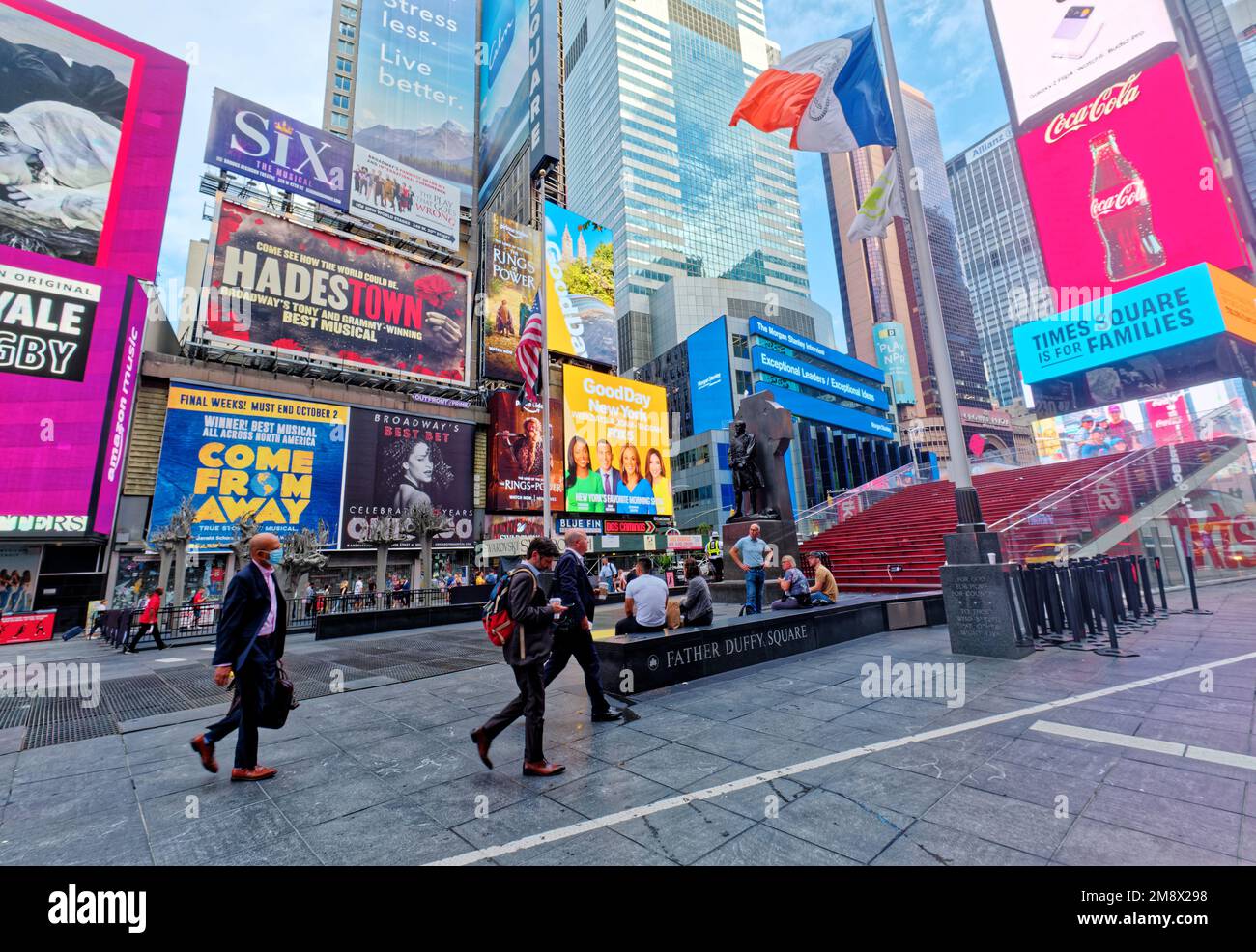 NEW YORK CITY - September 11, 2022: New York City is the most populous ...