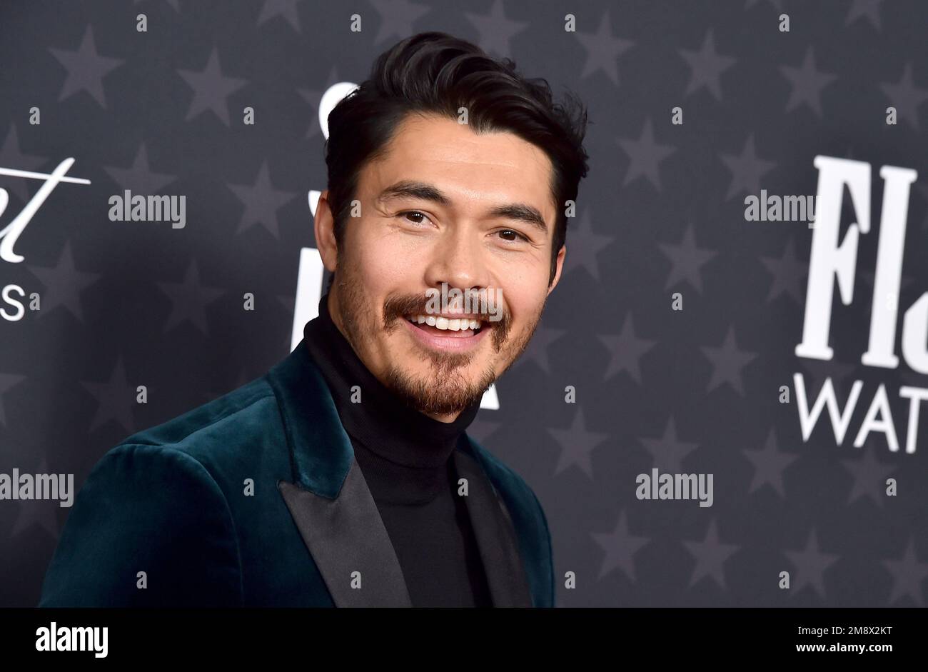 Henry Golding arrives at the 28th annual Critics Choice Awards at The ...