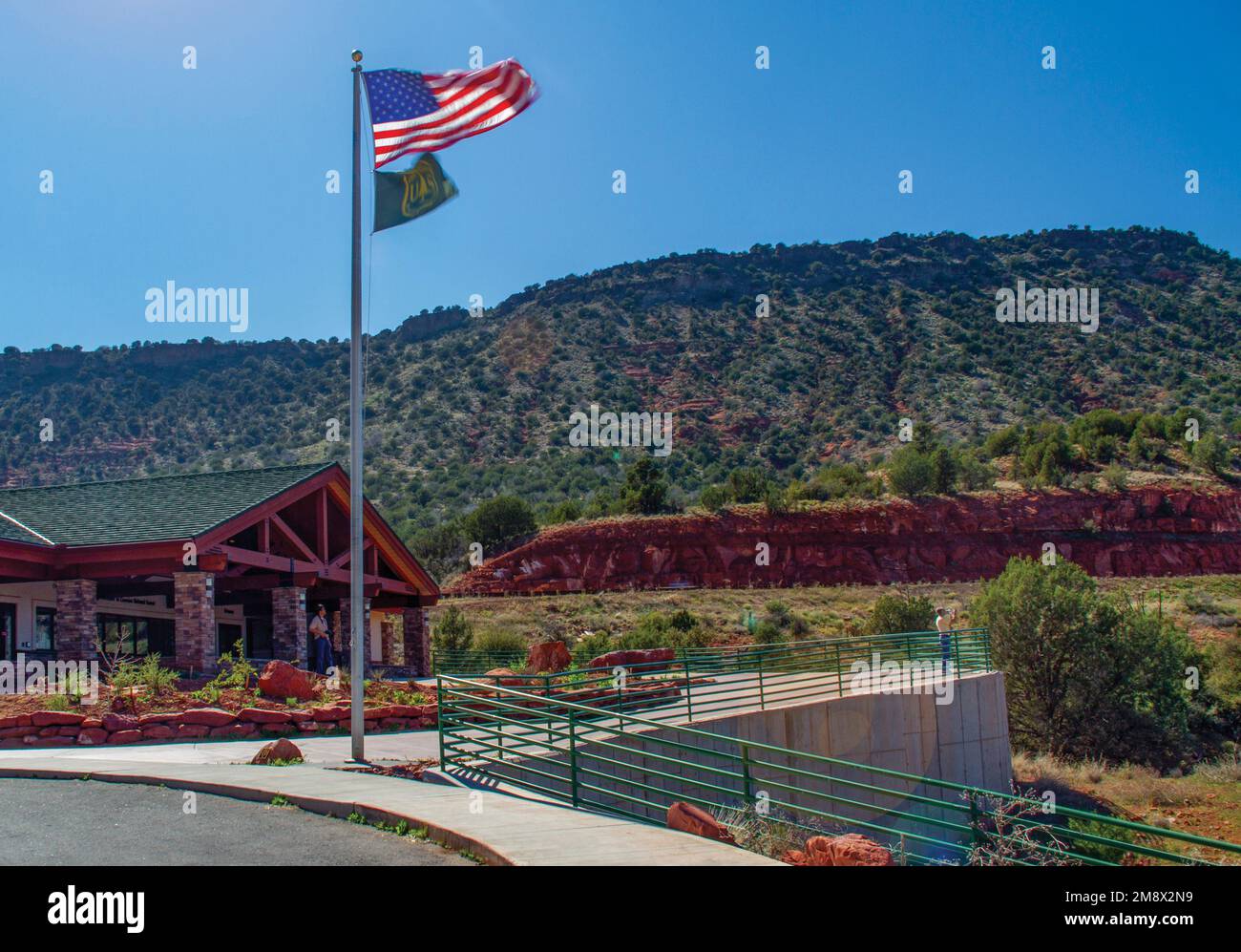 Red Rock Ranger District Area viewpoint. Sedona area of Arizona, USA ...