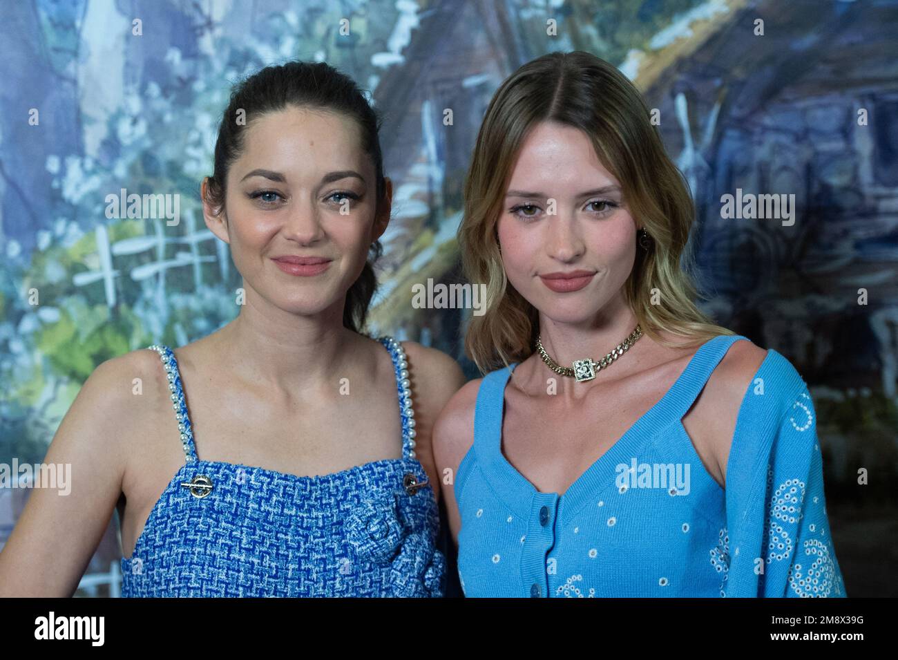 Marion Cotillard and Angele attending the Asterix Et Obelix: L'Empire ...