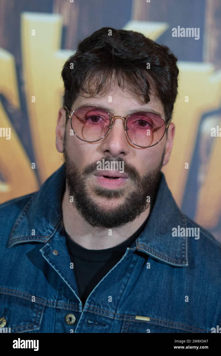 Redouane Bougheraba attending the Asterix Et Obelix: L'Empire du Milieu ...