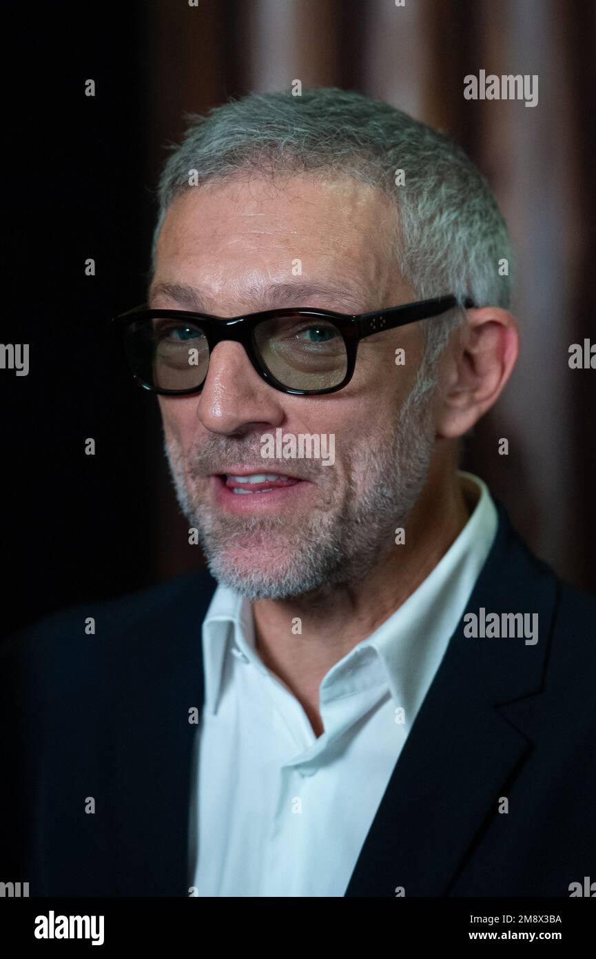Vincent Cassel attending the Asterix Et Obelix: L'Empire du Milieu ...