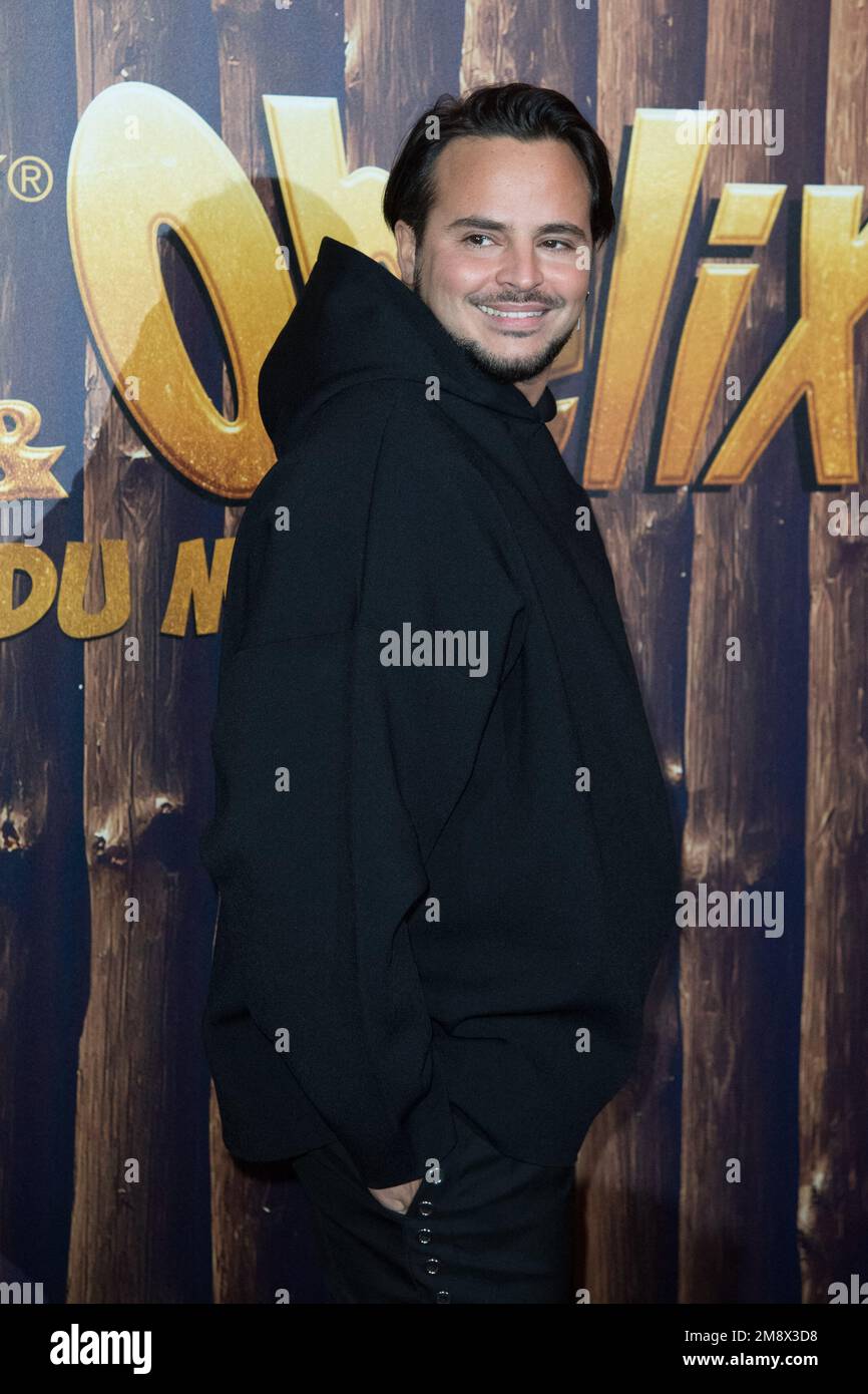 Yanis Marshall attending the Asterix Et Obelix: L'Empire du Milieu ...