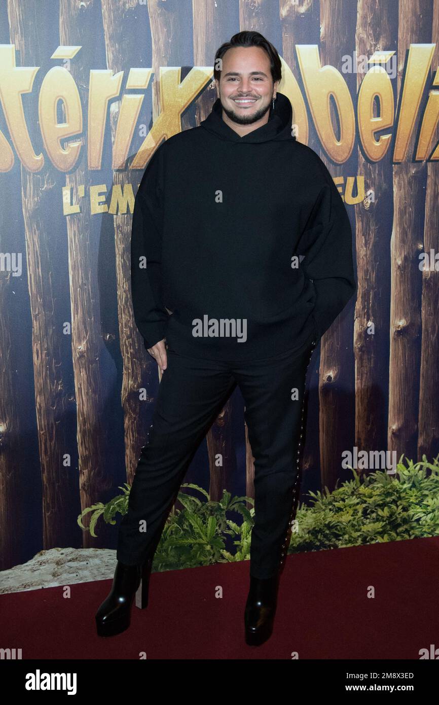 Yanis Marshall attending the Asterix Et Obelix: L'Empire du Milieu ...