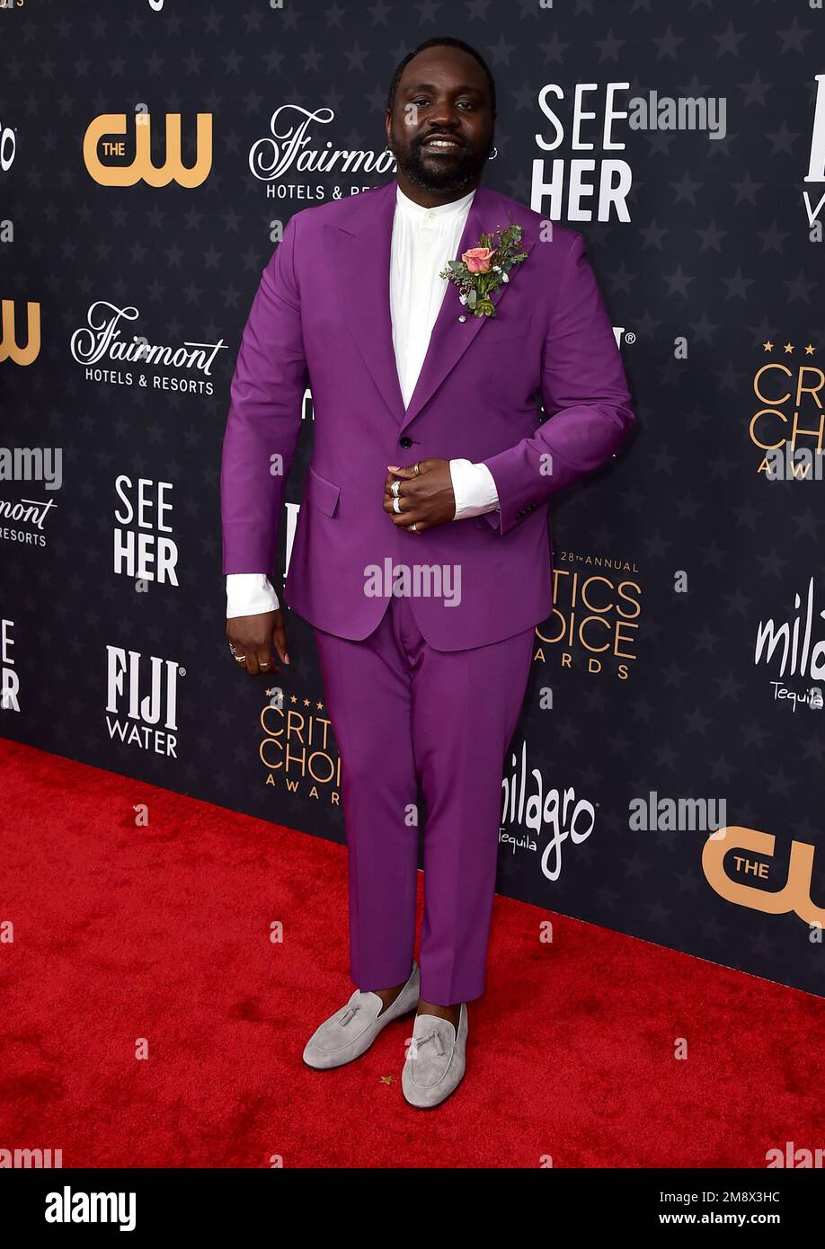 Brian Tyree Henry arrives at the 28th annual Critics Choice Awards at ...