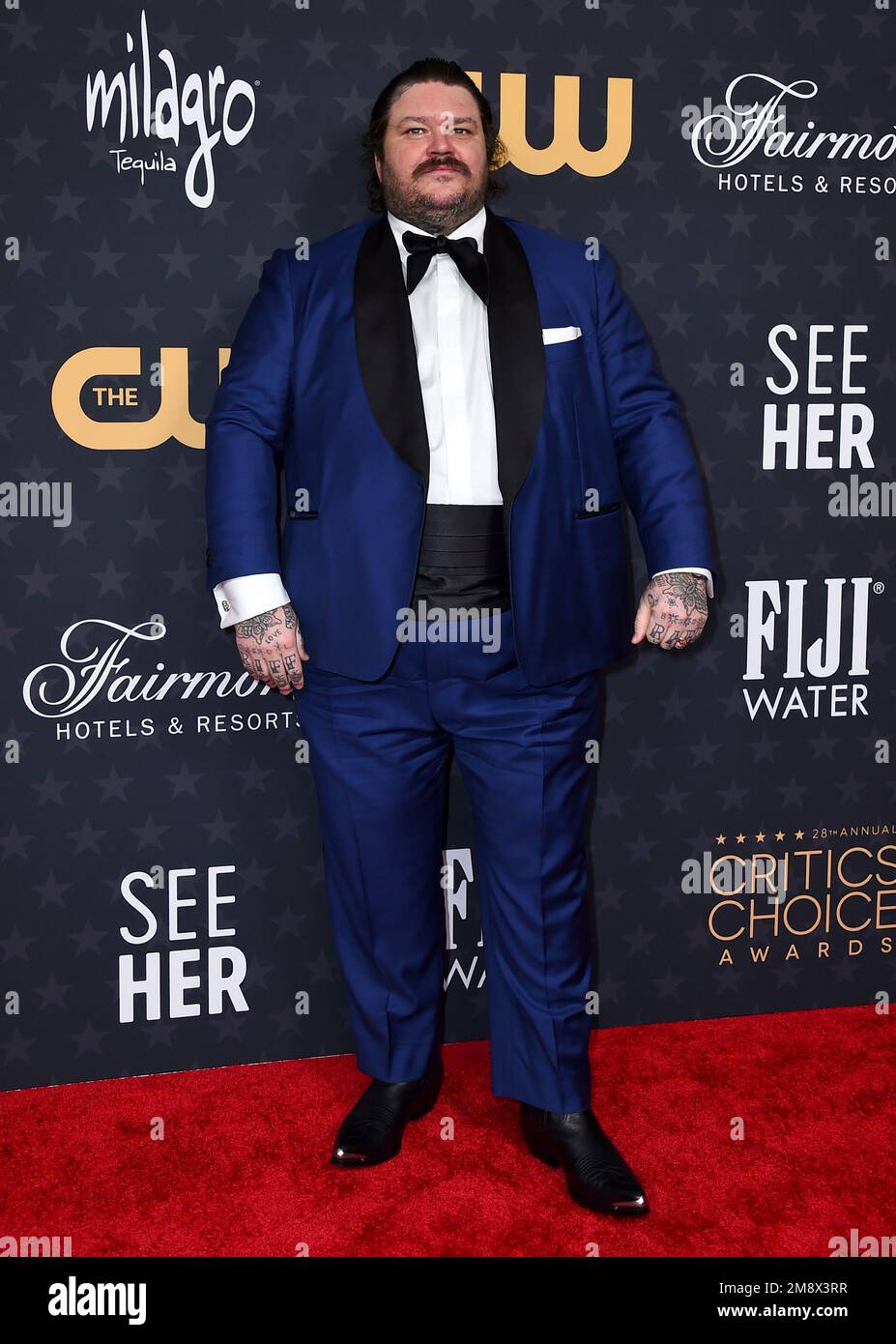 Matty Matheson arrives at the 28th annual Critics Choice Awards at The ...