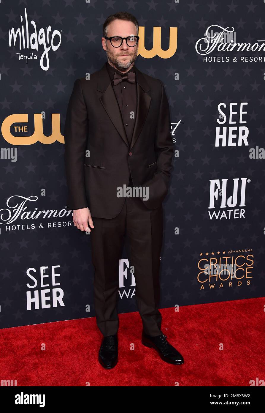 Seth Rogen arrives at the 28th annual Critics Choice Awards at The ...