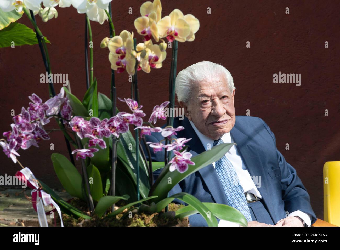 Mexico City, Mexico City, Mexico. 15th Jan, 2023. A portrait of the 98 ...