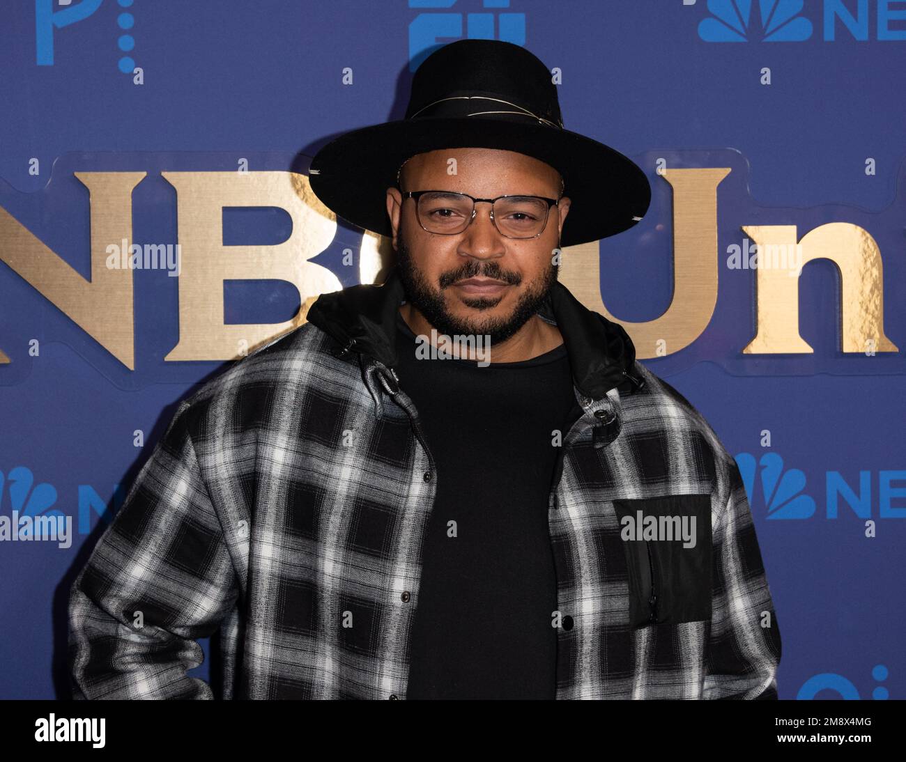 January 15, 2023, Pasadena, California, USA: JUSTIN CUNNINGHAM at the ...