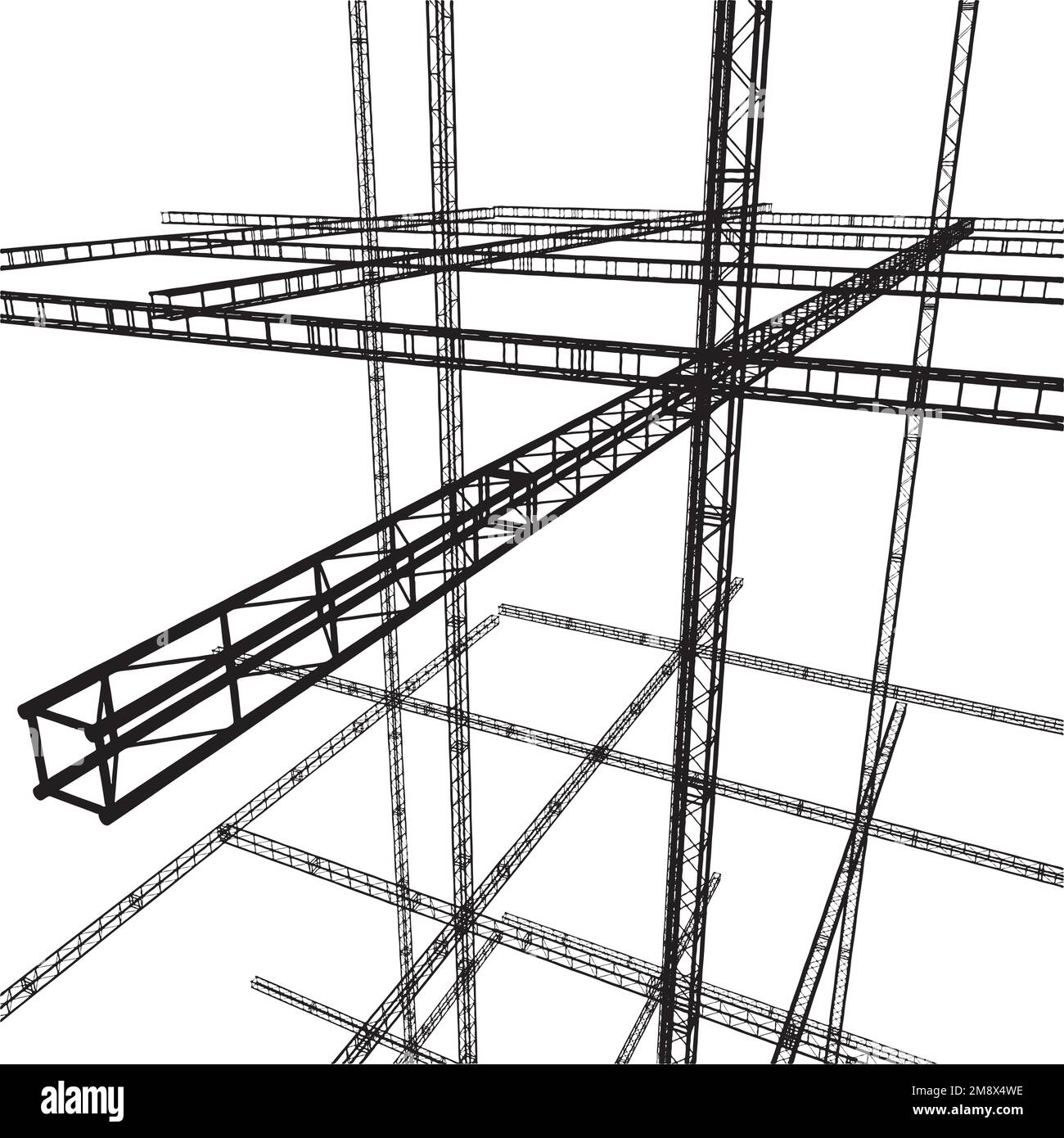 Abstract Metal Constructions Structure Vector Stock Vector Image & Art ... Abstract Metal Constructions Structure Vector Stock Vector Image & Art ...