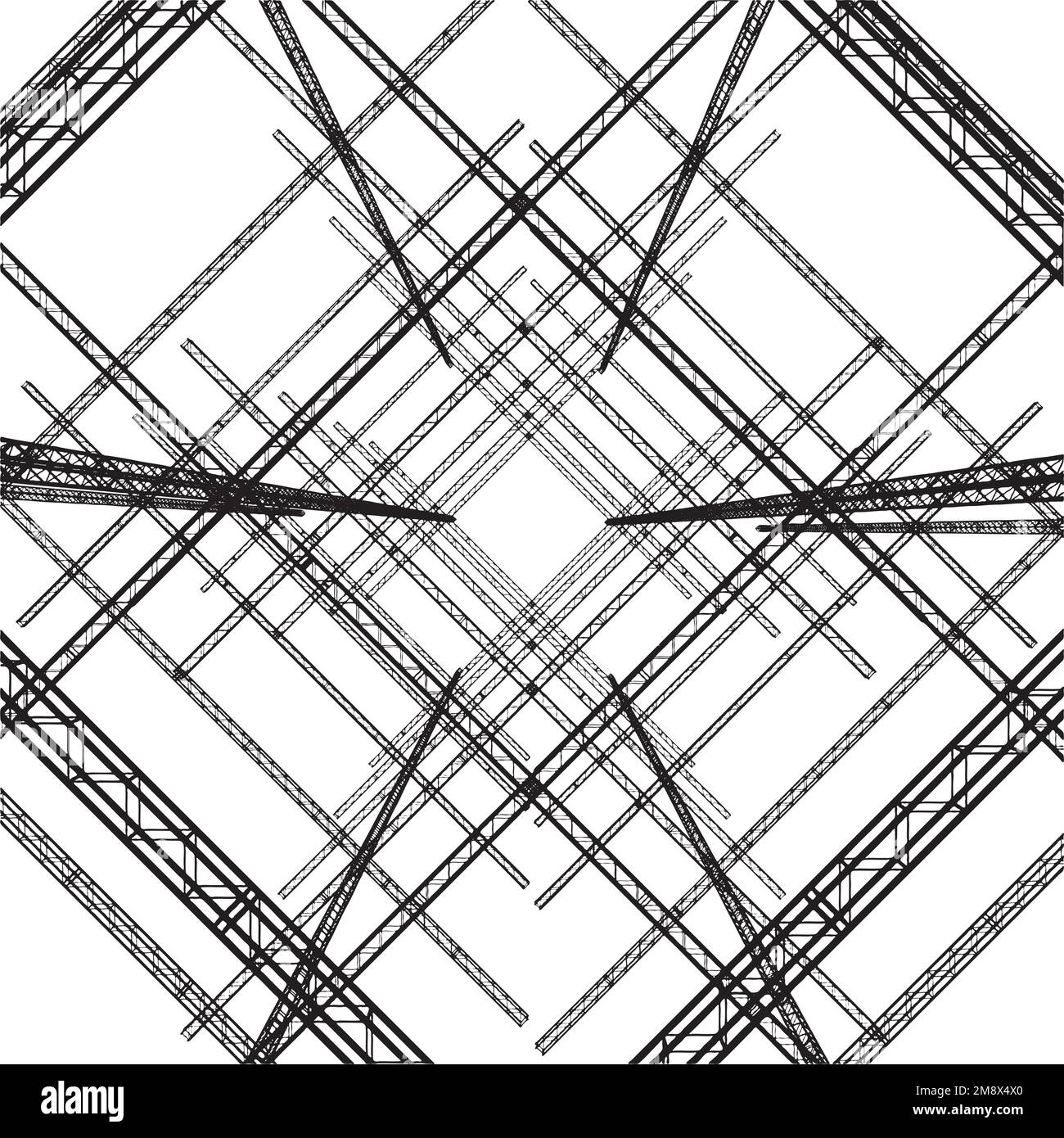 Abstract Metal Constructions Structure Vector Stock Vector Image & Art ... Abstract Metal Constructions Structure Vector Stock Vector Image & Art ...
