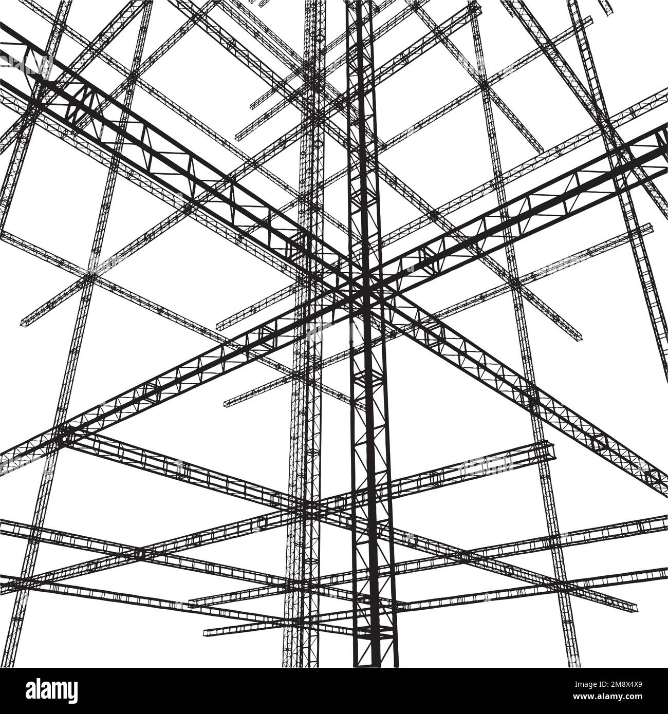 Abstract Metal Constructions Structure Vector Stock Vector Image & Art ... Abstract Metal Constructions Structure Vector Stock Vector Image & Art ...