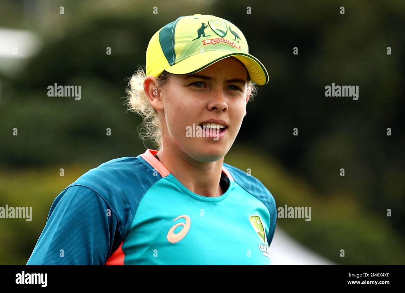 Australia's Phoebe Litchfield who is on debut during the Women's One ...