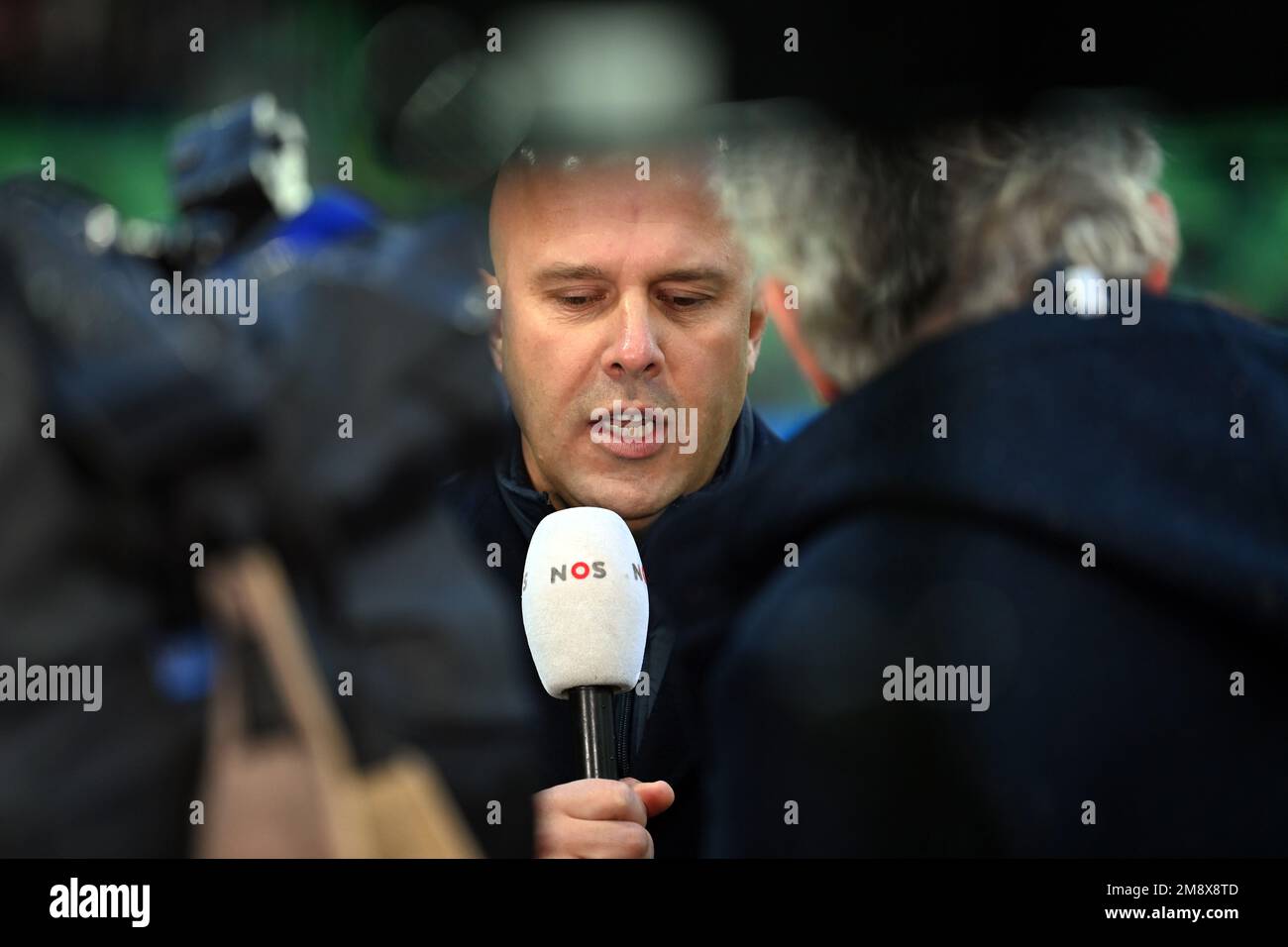 GRONINGEN - Feyenoord coach Arne Slot during the Dutch premier league ...
