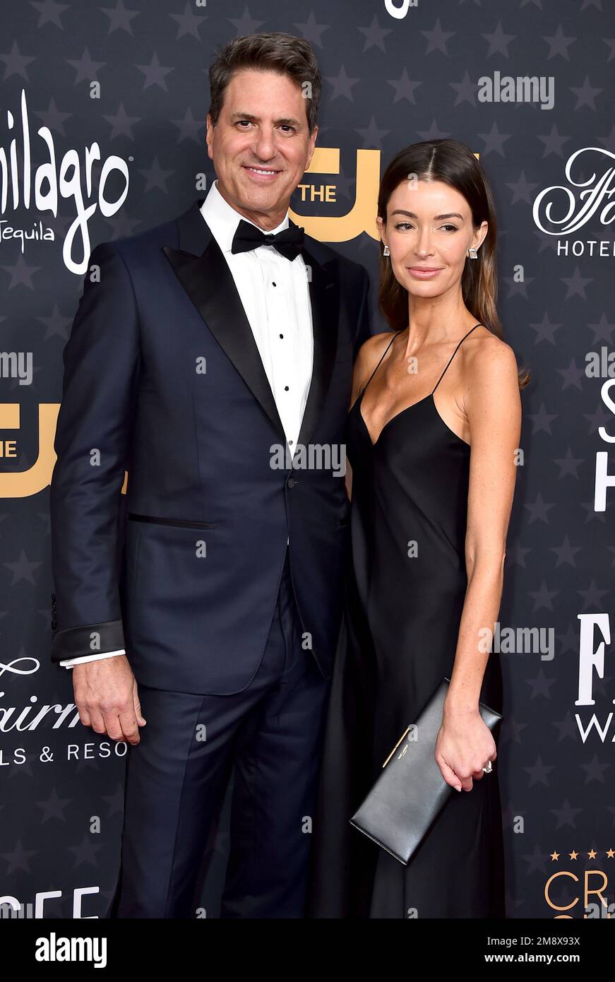 Steven Levitan, left, and Kristina Levitan arrive at the 28th annual ...