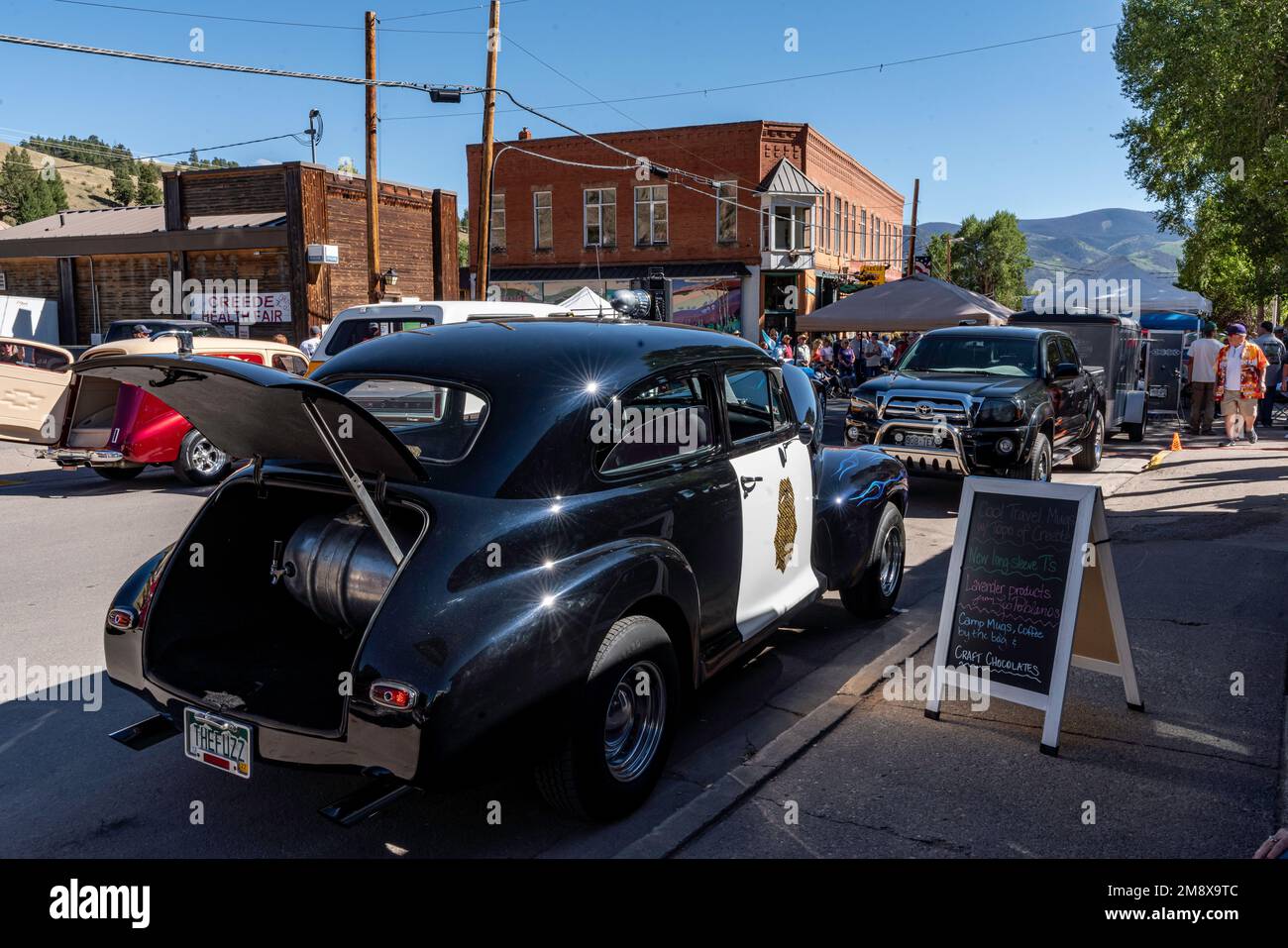 September 17th 2022- A classic car show takes place in downtown Creede ...