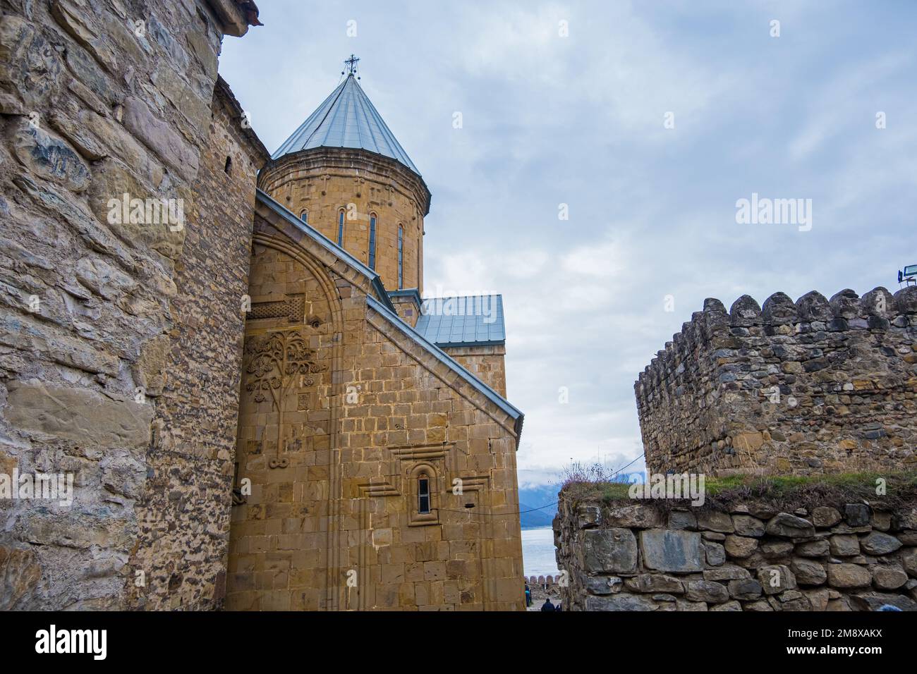 Ananuri, Georgia : 20-11-2022 : amazing view of the Ananuri castle ...