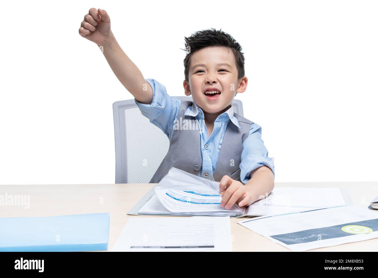 The little boy read data Stock Photo - Alamy