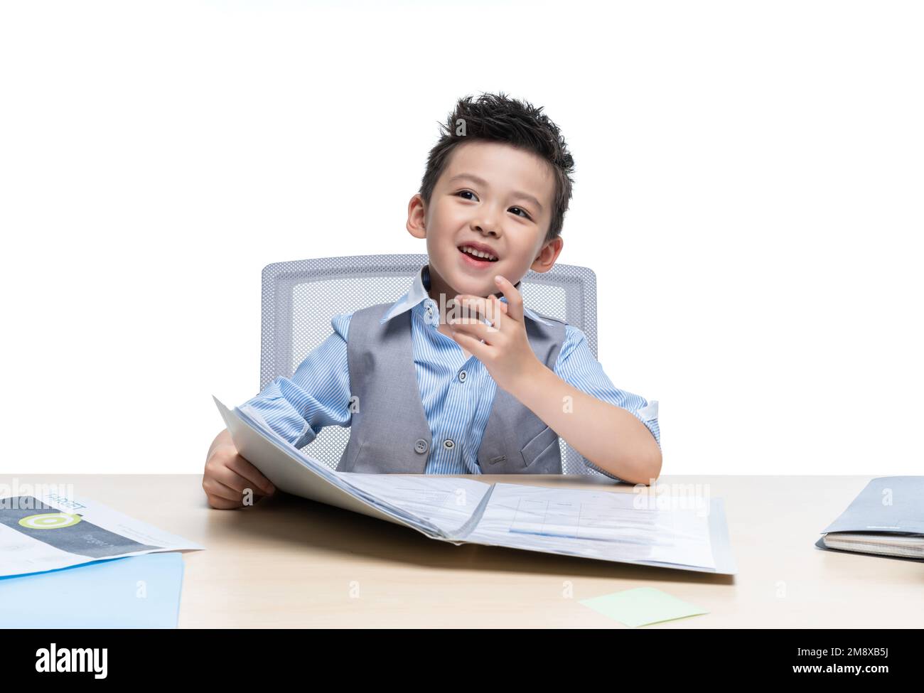 The little boy read data Stock Photo - Alamy