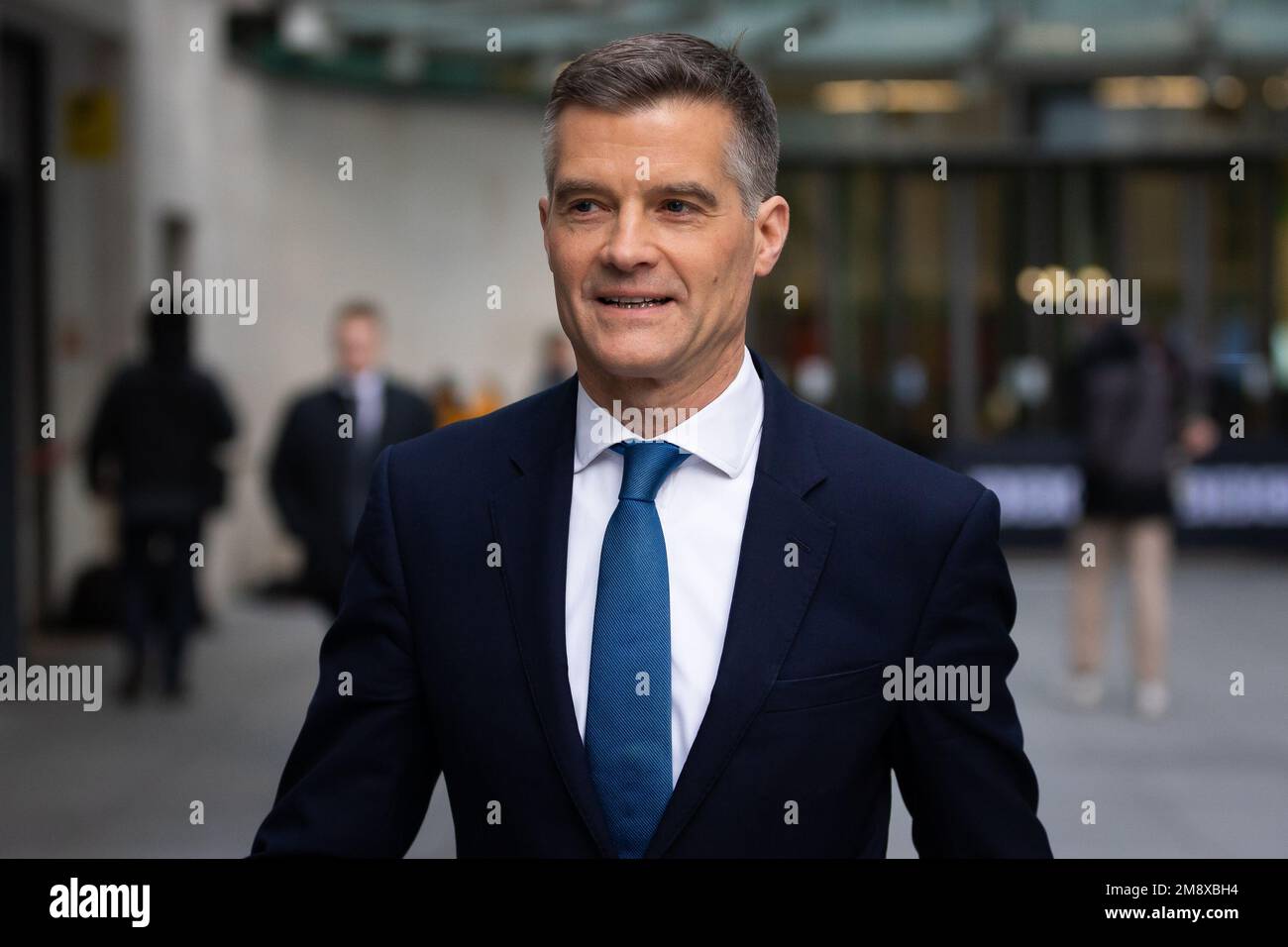 Mark Harper arrives at BBC Broadcasting House to appear on ’Sunday ...