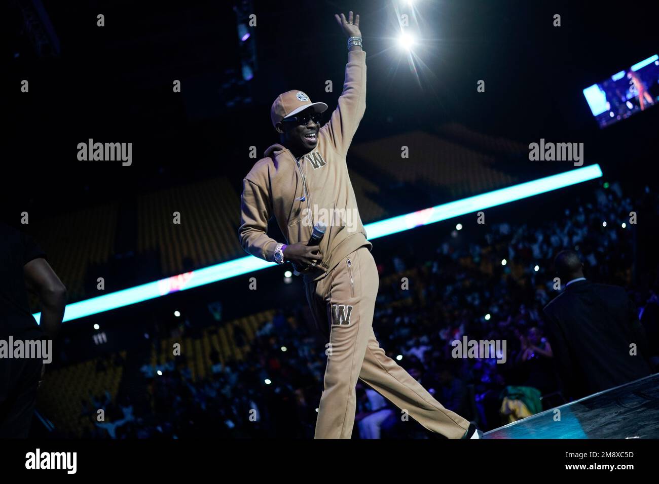 Sidy Diop, a Senegalese singer, performs at the Afrima, All Africa ...