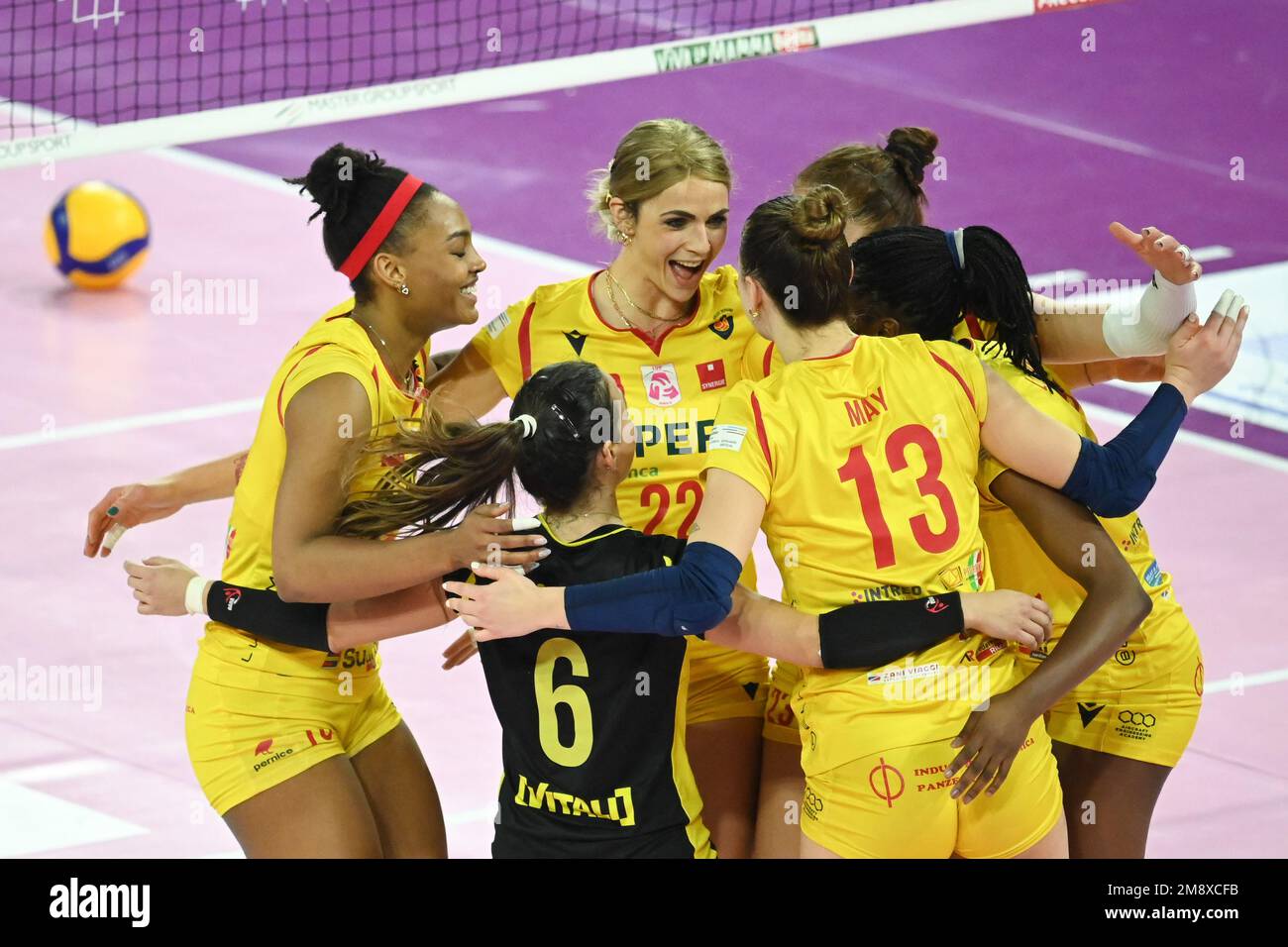 Pala Wanny, Florence, Italy, January 15, 2023, Volley Bergamo 1991 ...