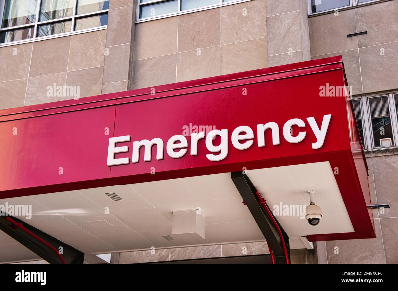 Emergency Room sign on a hospital Stock Photo - Alamy