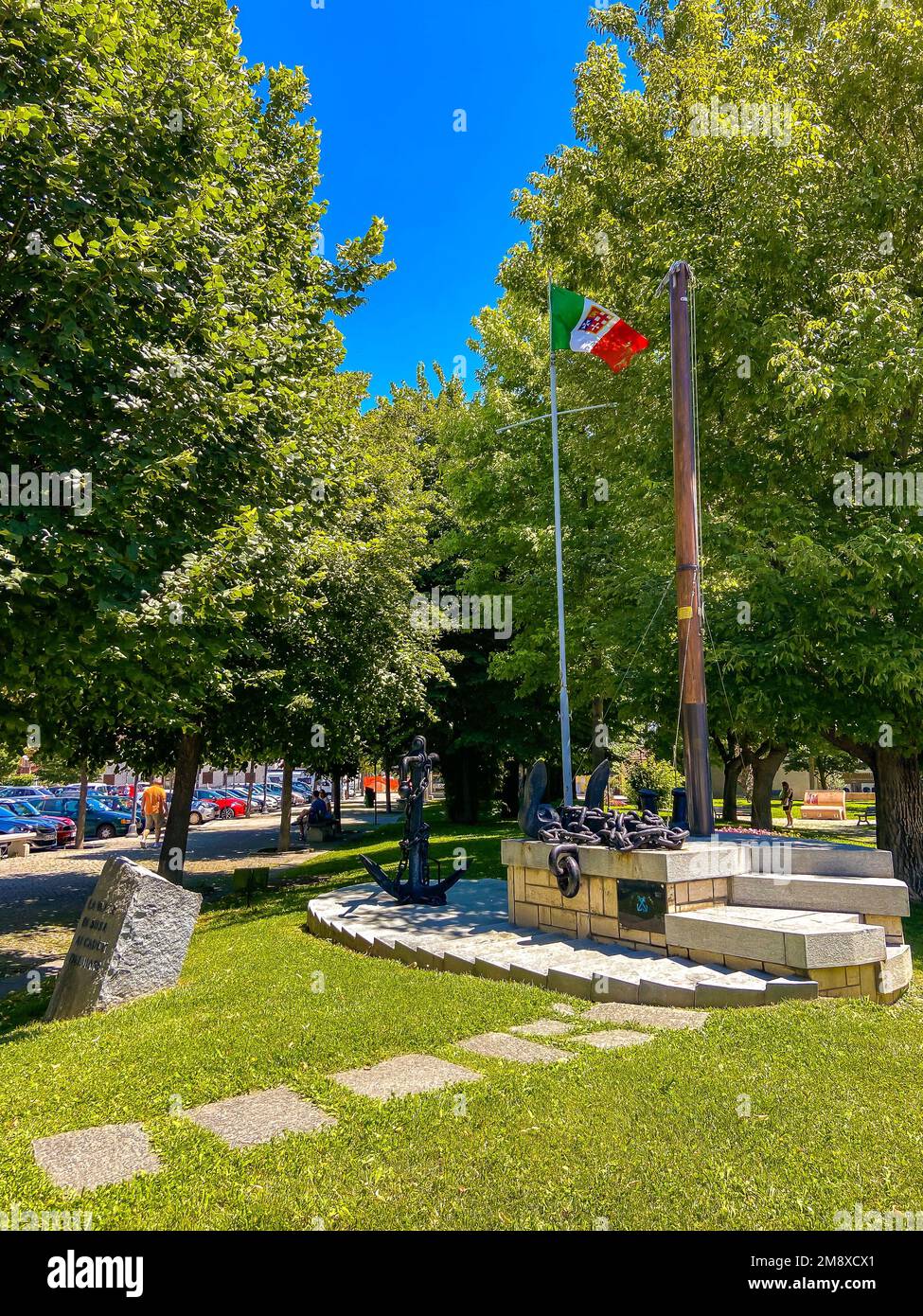Susa street views in the Metropolitan City of Turin, Piedmont, Italy ...